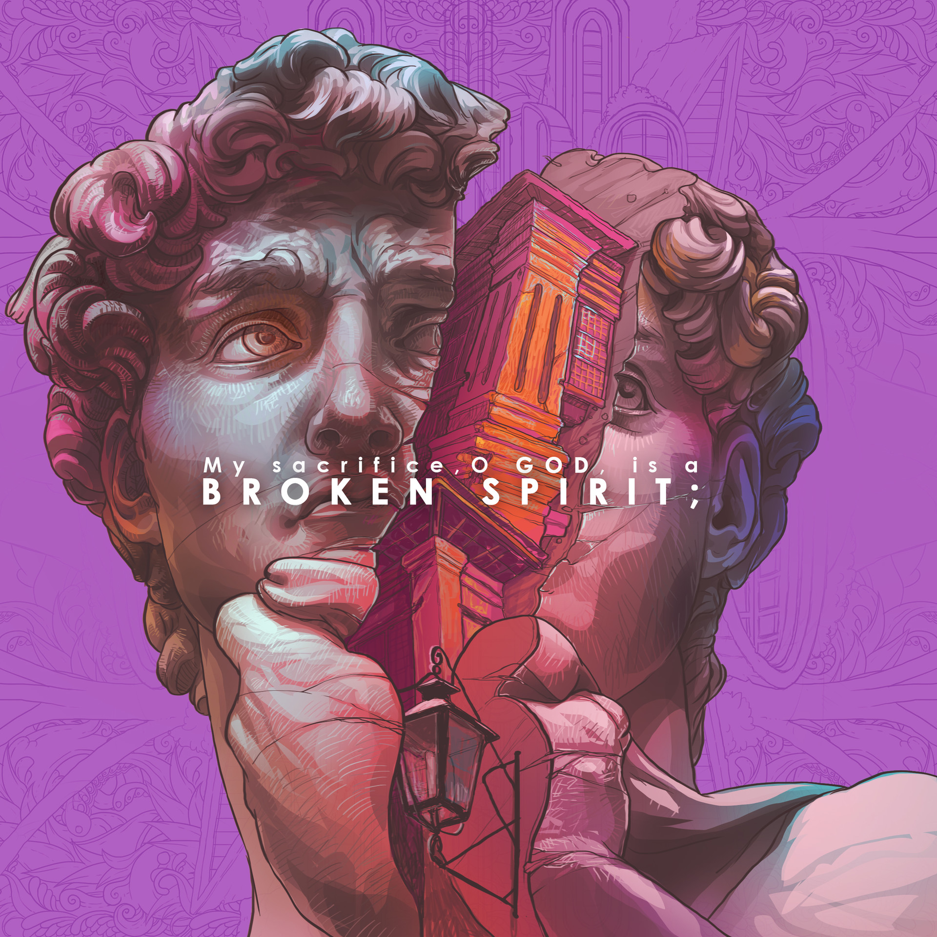ArtStation - Life of David: Sacrifice of the Broken spirit.