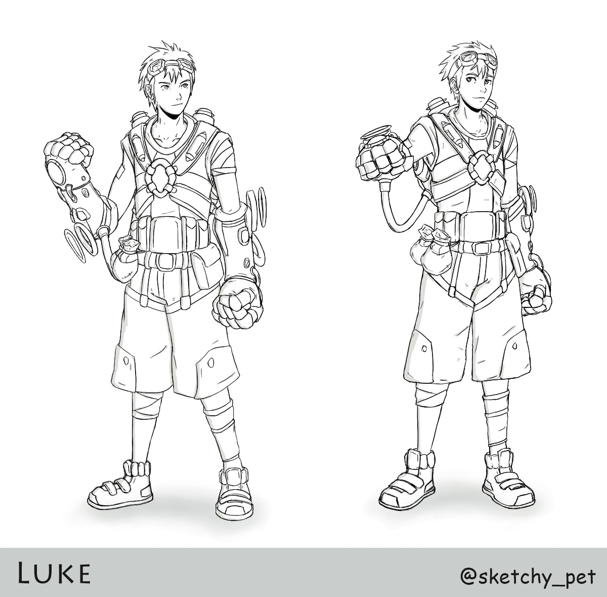 Peter Loos - Luke - Concept Art