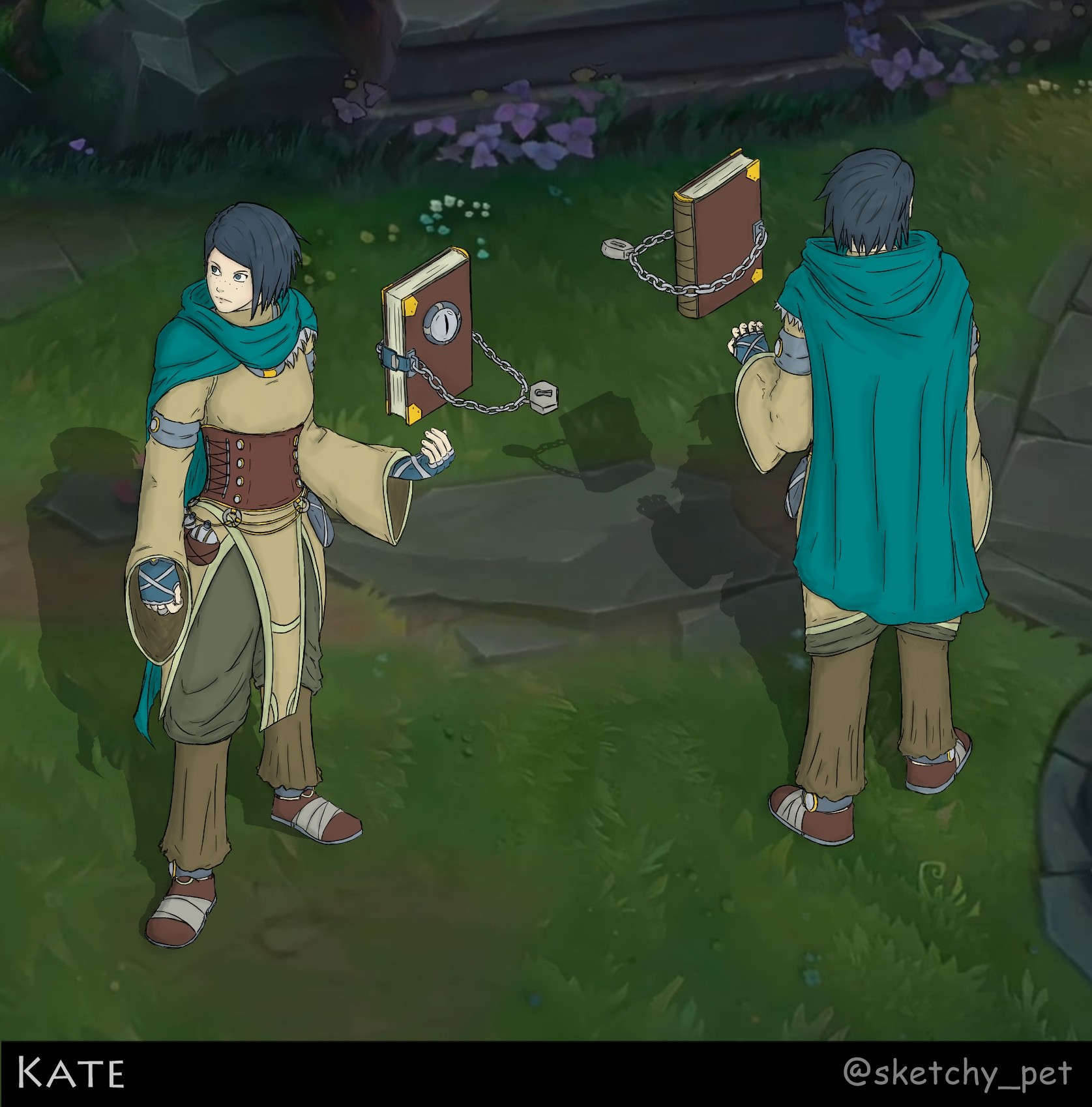 Peter Loos - Kate - Concept Art