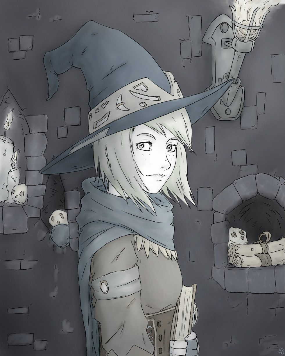 ArtStation - Witch student