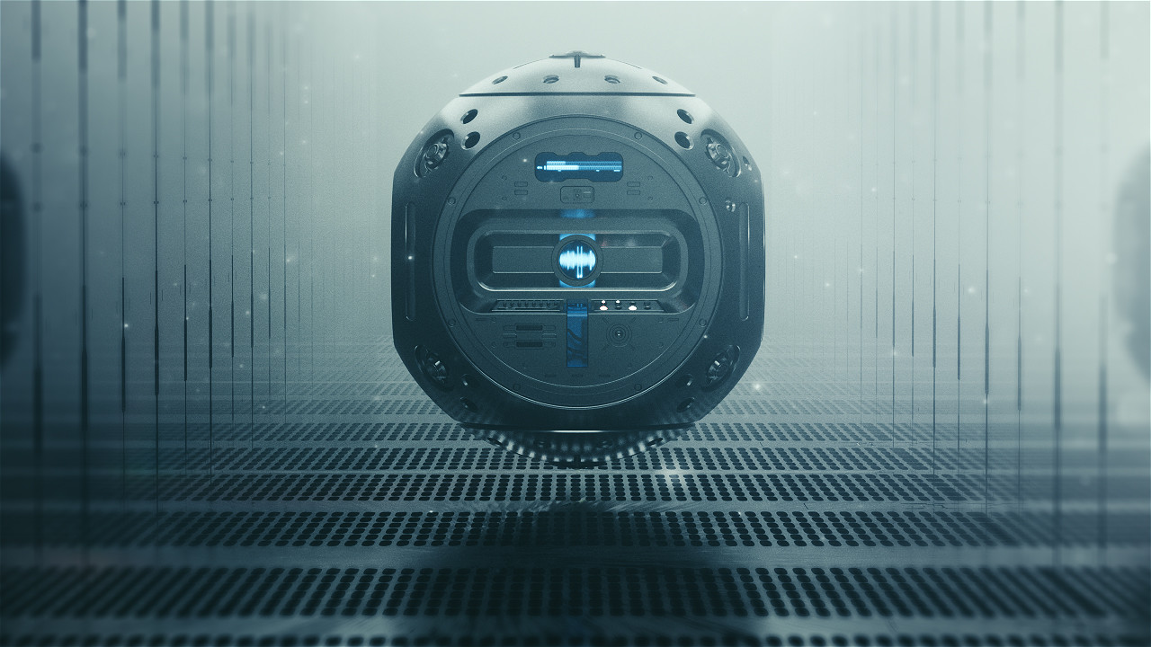 ArtStation - Sci-fi Ball Fusion360