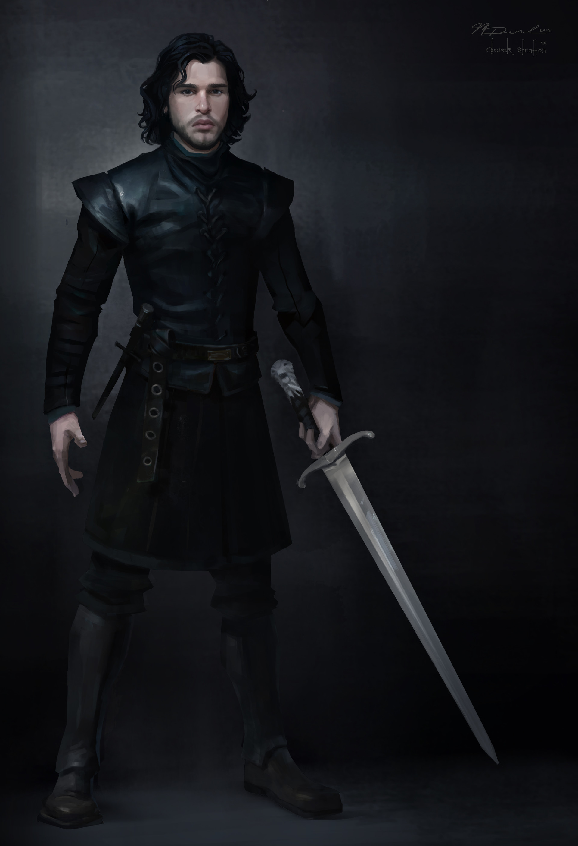 Jon Snow by Derek Stratton : r/ImaginaryWesteros