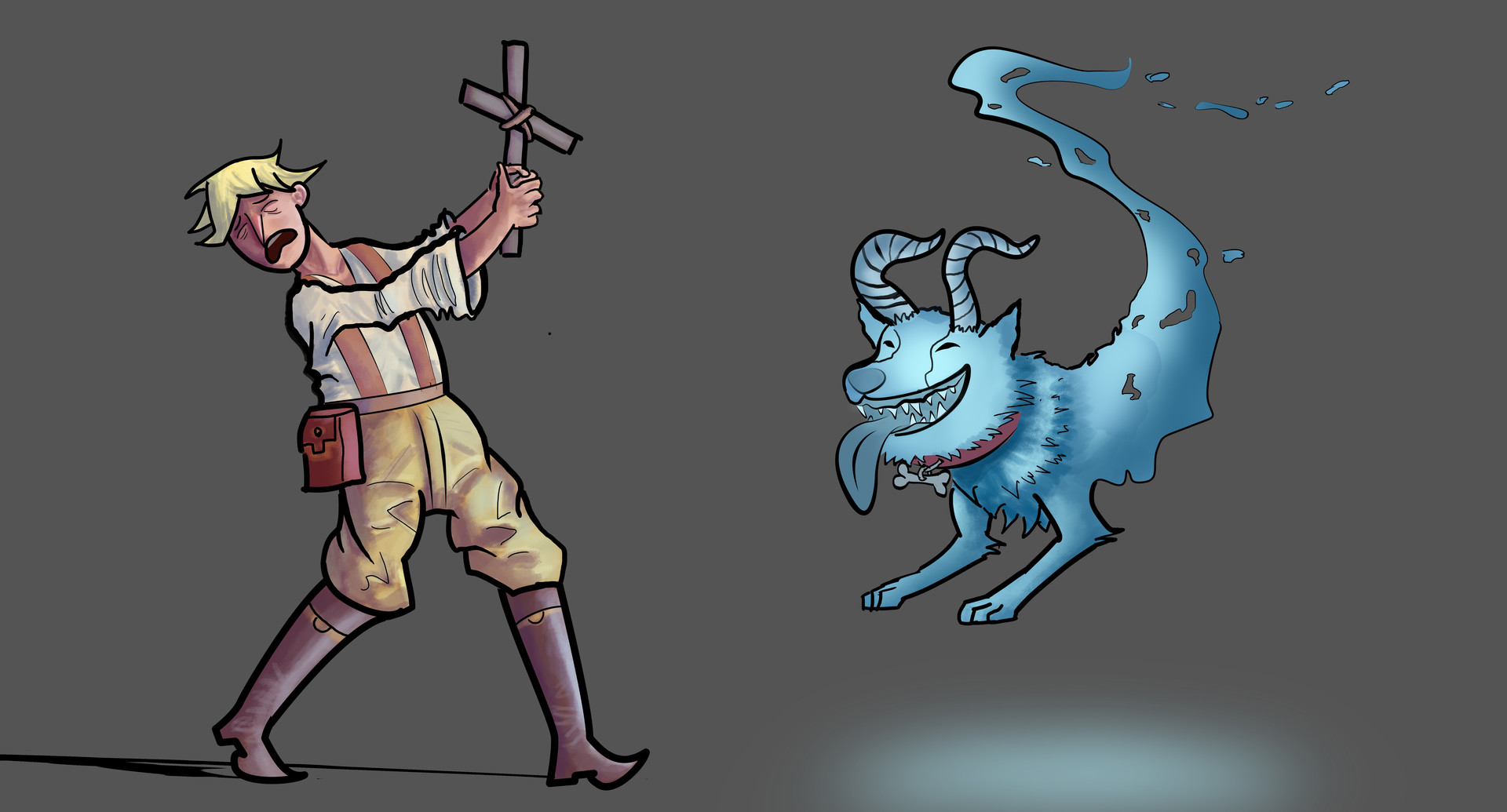 ArtStation - Ghost dog