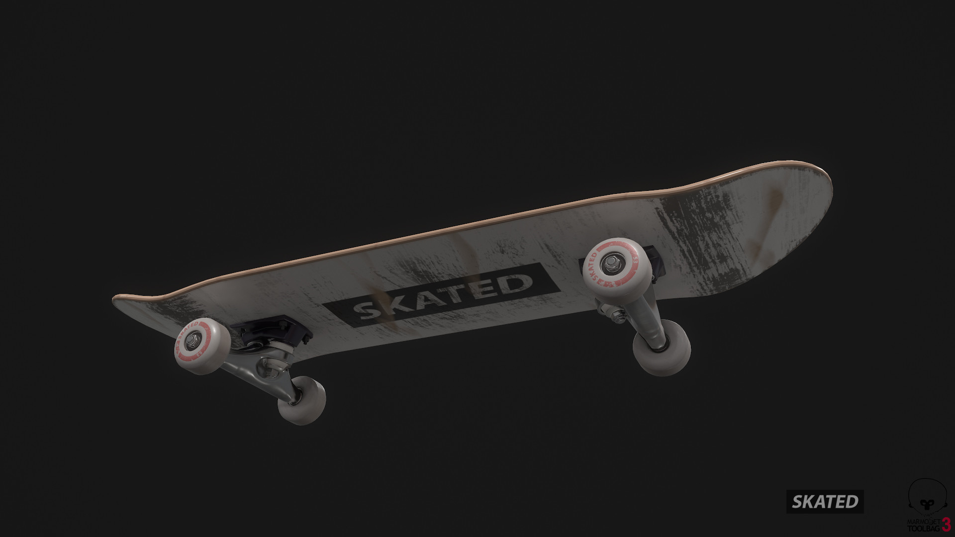 Alexander Novikov - skateboard model for my game SKATED