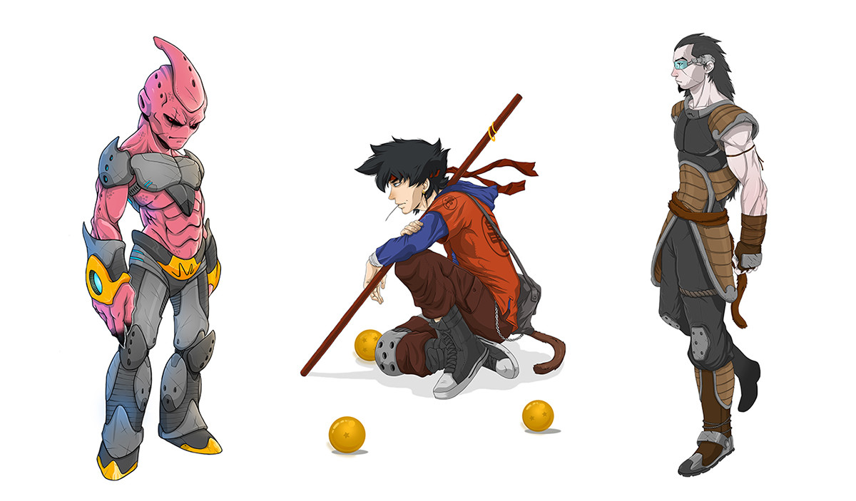 ArtStation - Dragon Ball characters