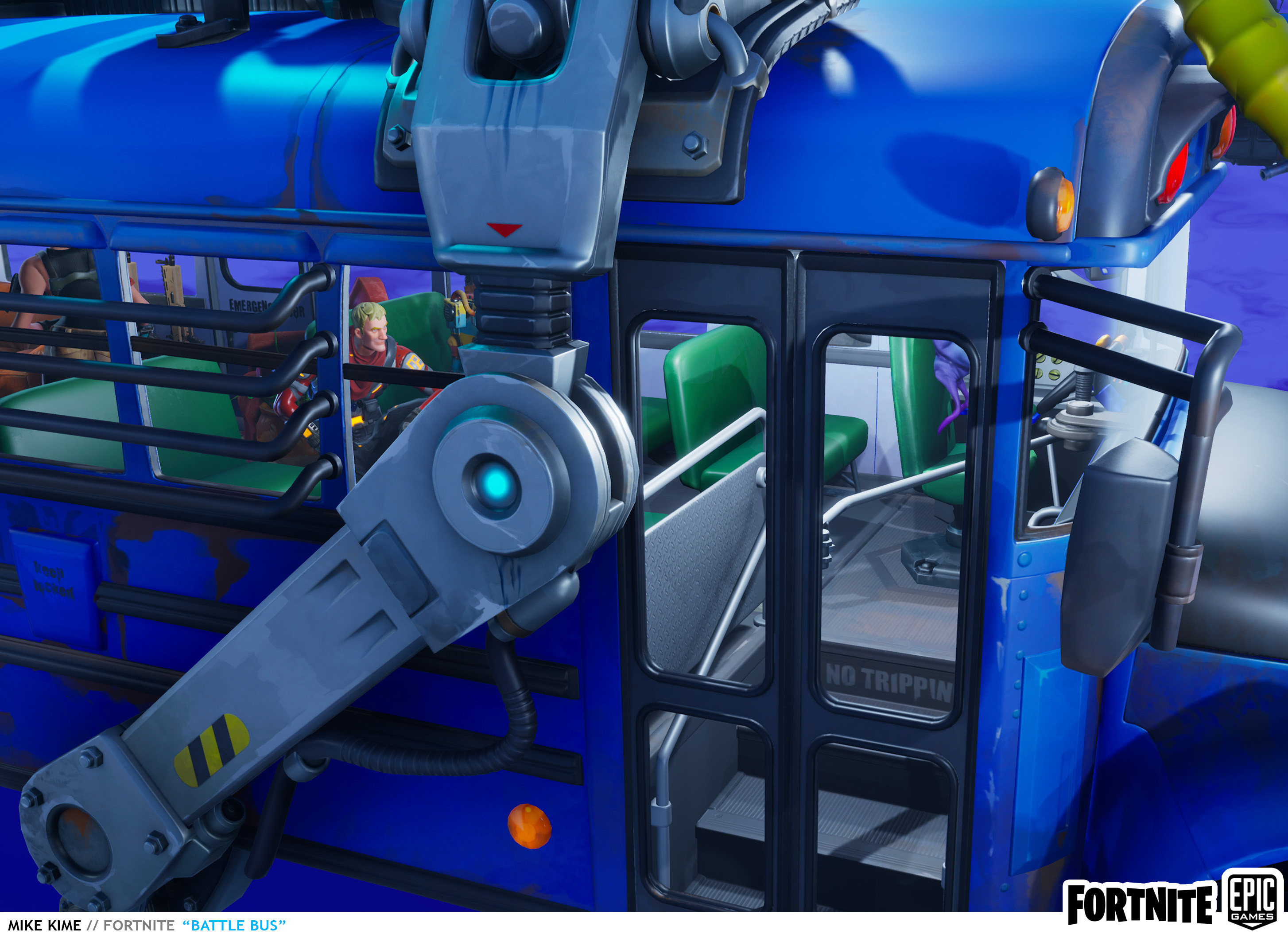 Mike Kime Fortnite Battle Bus 5141
