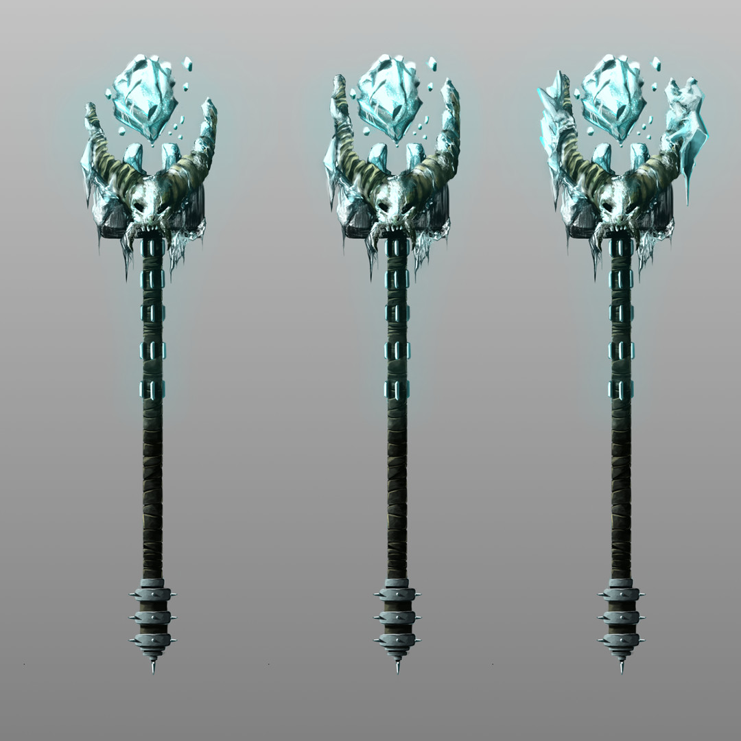 ArtStation - Ice Mace