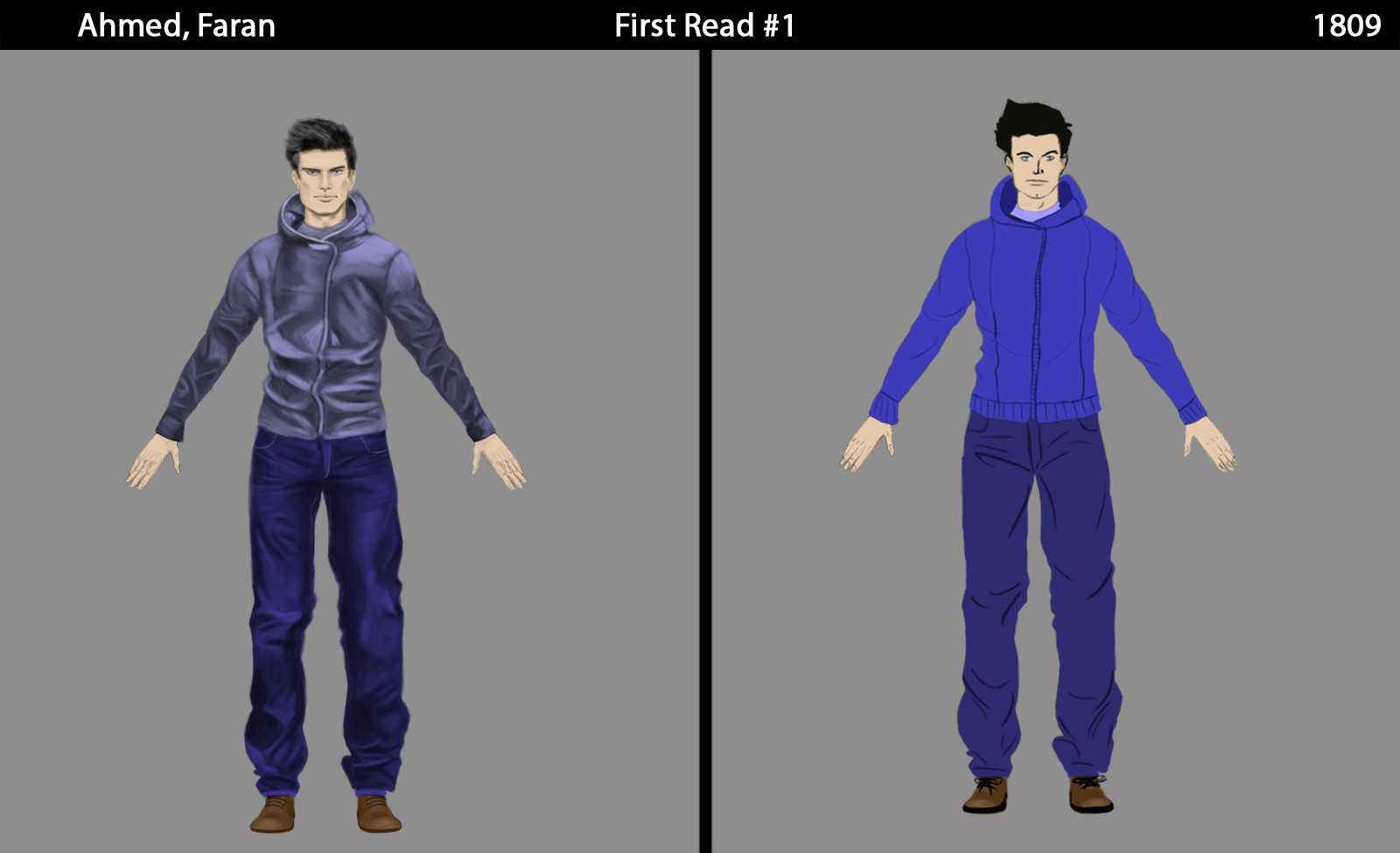ArtStation - Deliverables From Character Modeling Fundamentals