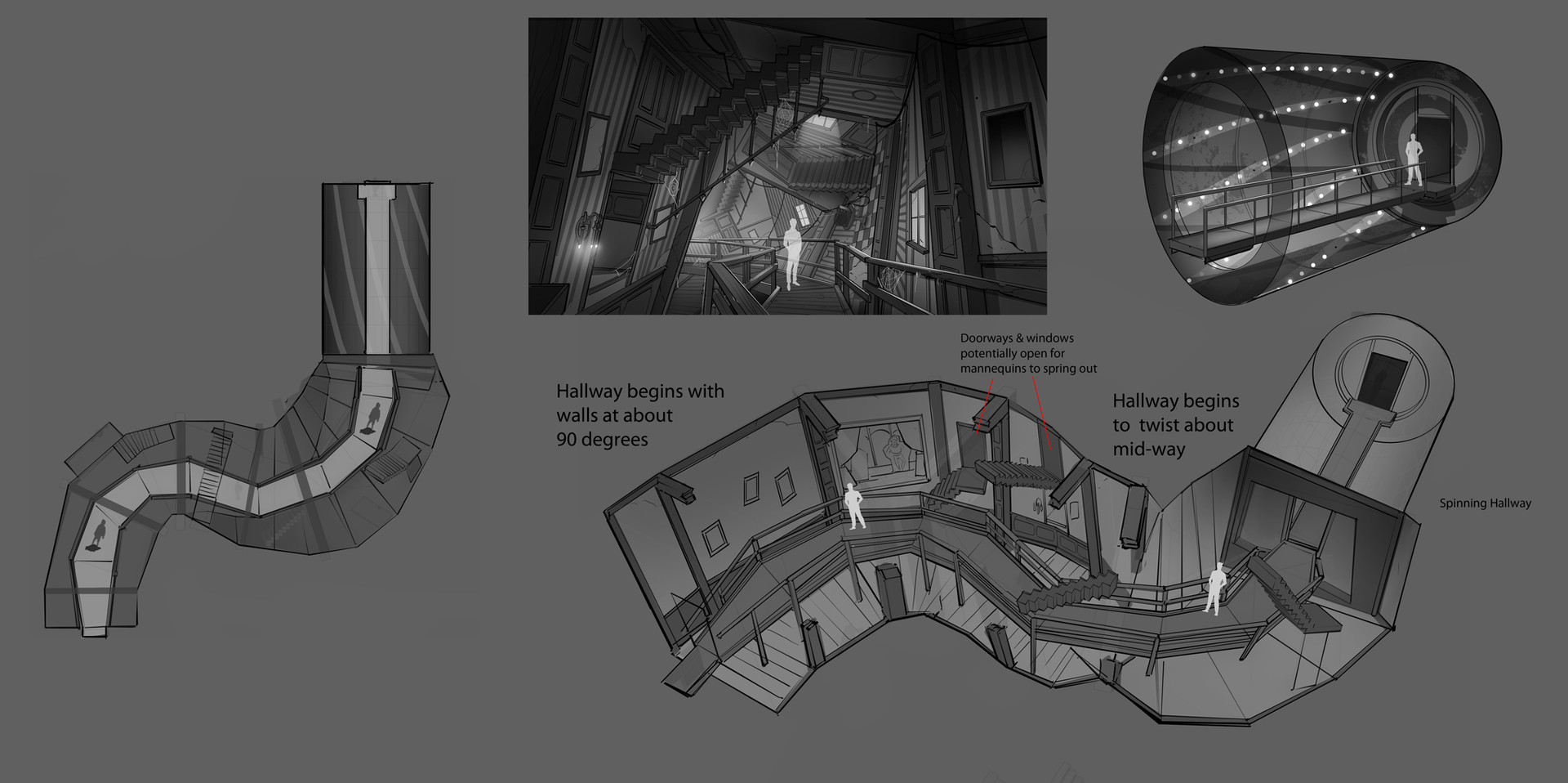 Gray Rogers - Batman Season 2 - Funhouse Interior