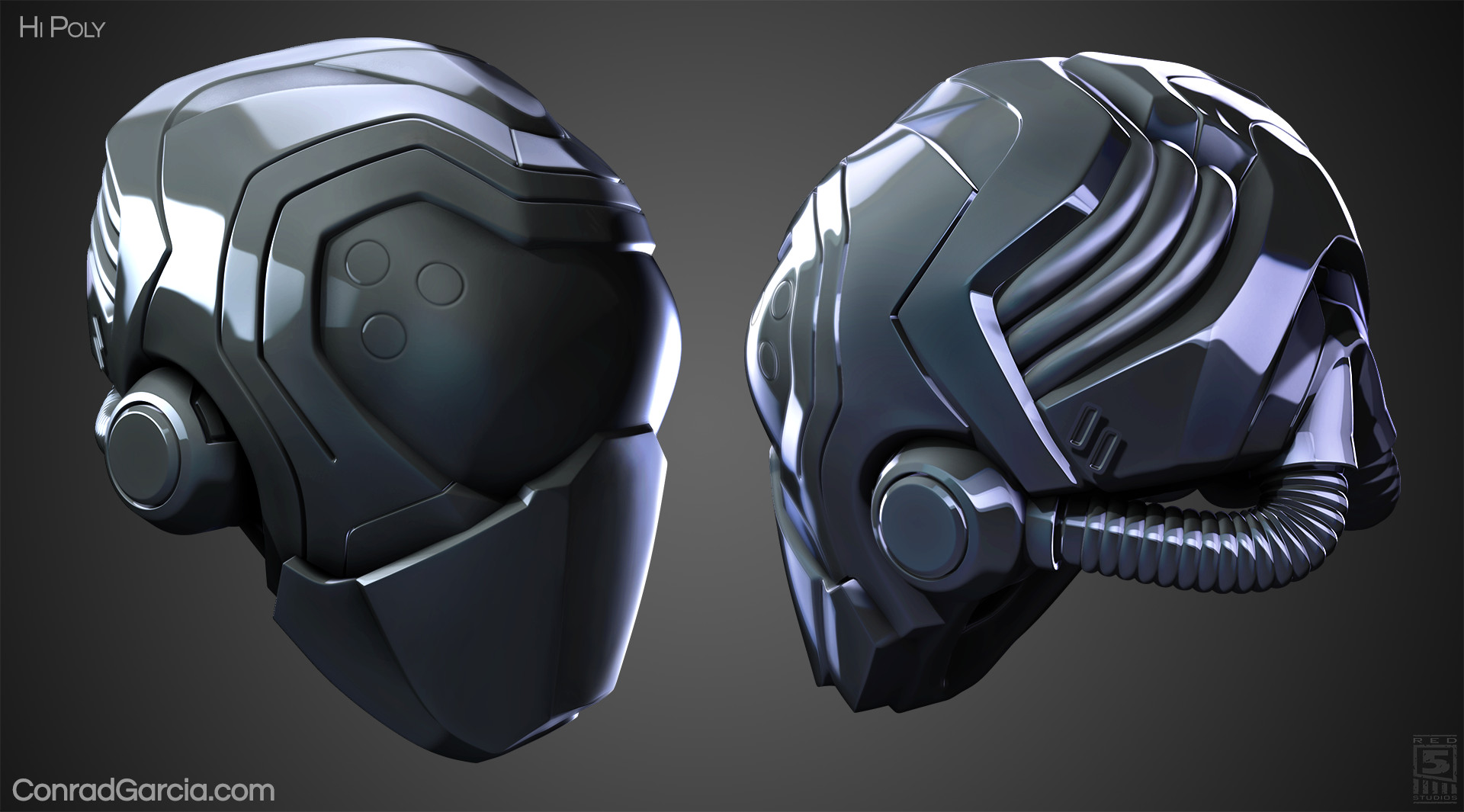 ArtStation - Stealth Helmet