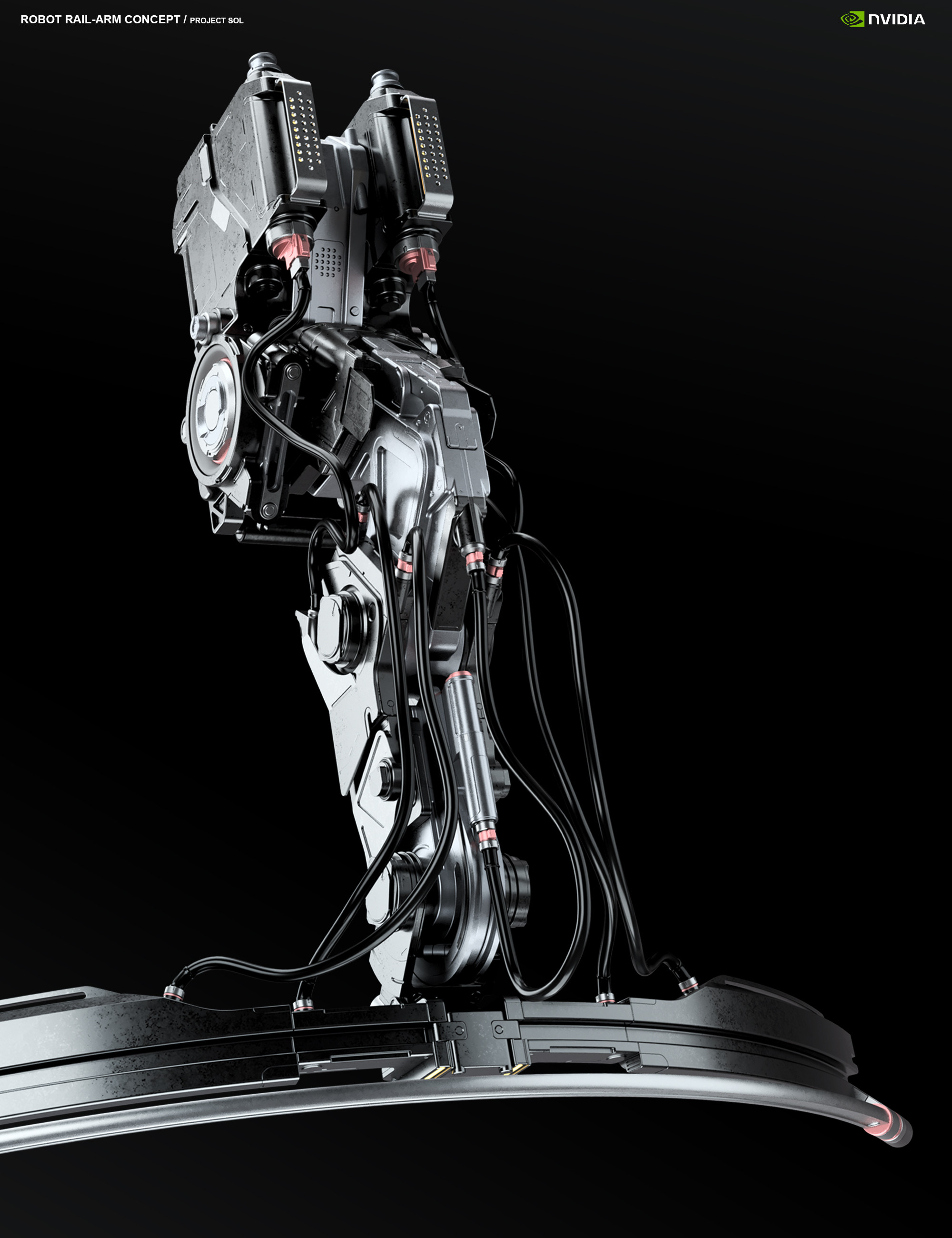 Gregor Kopka - Rail arm for the main robotic arm