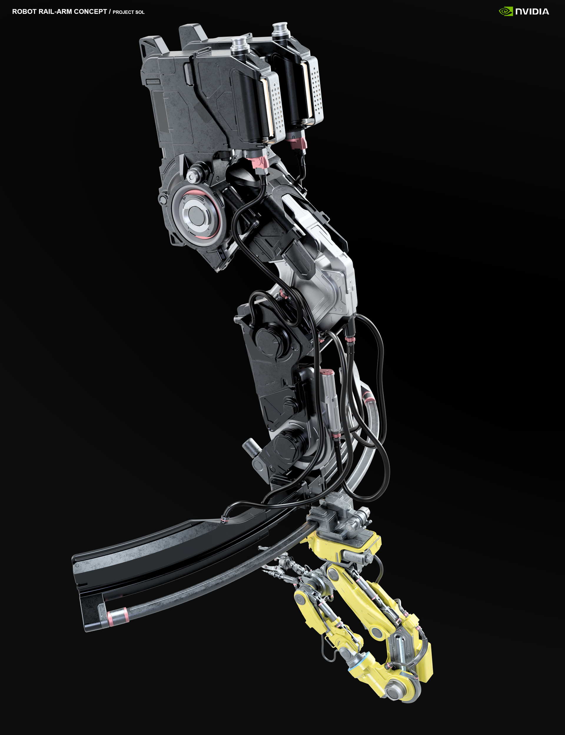 Gregor Kopka - Rail arm for the main robotic arm