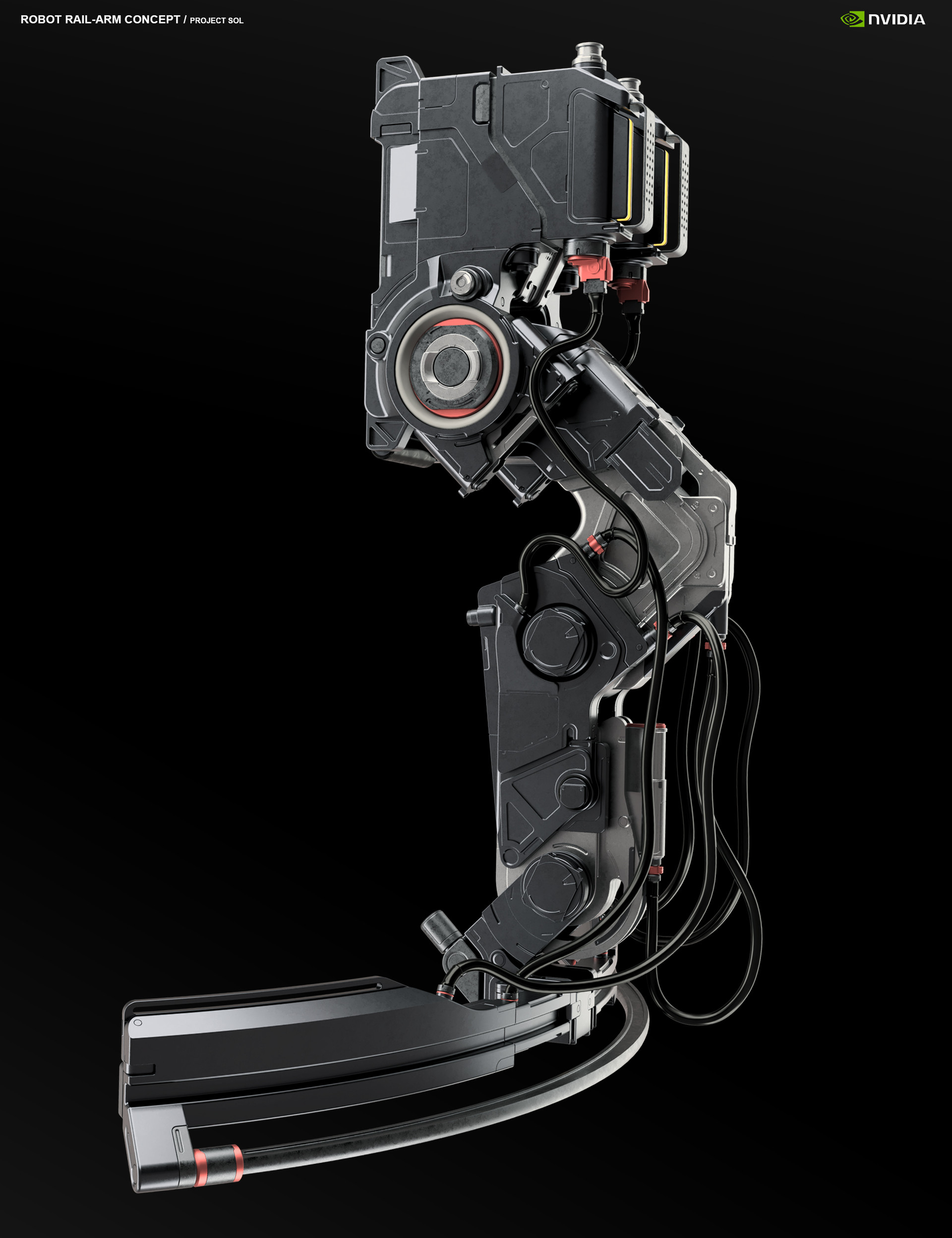 Gregor Kopka - Rail arm for the main robotic arm
