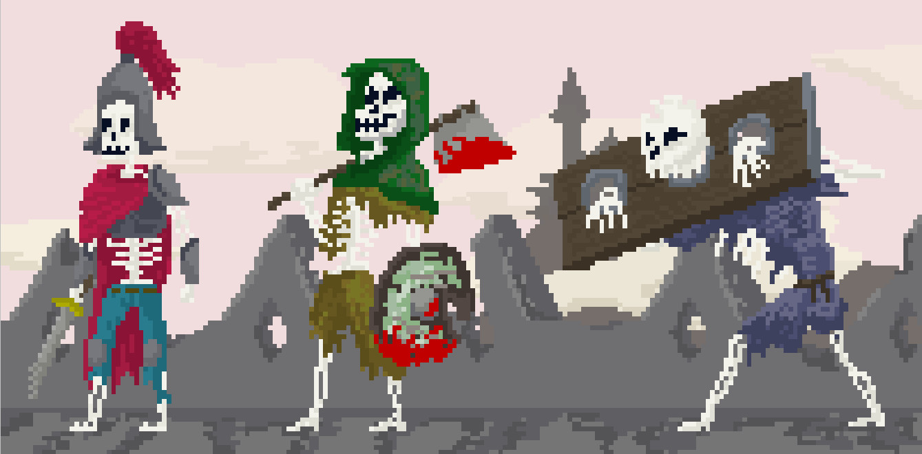 ArtStation - Pixel Skeleton