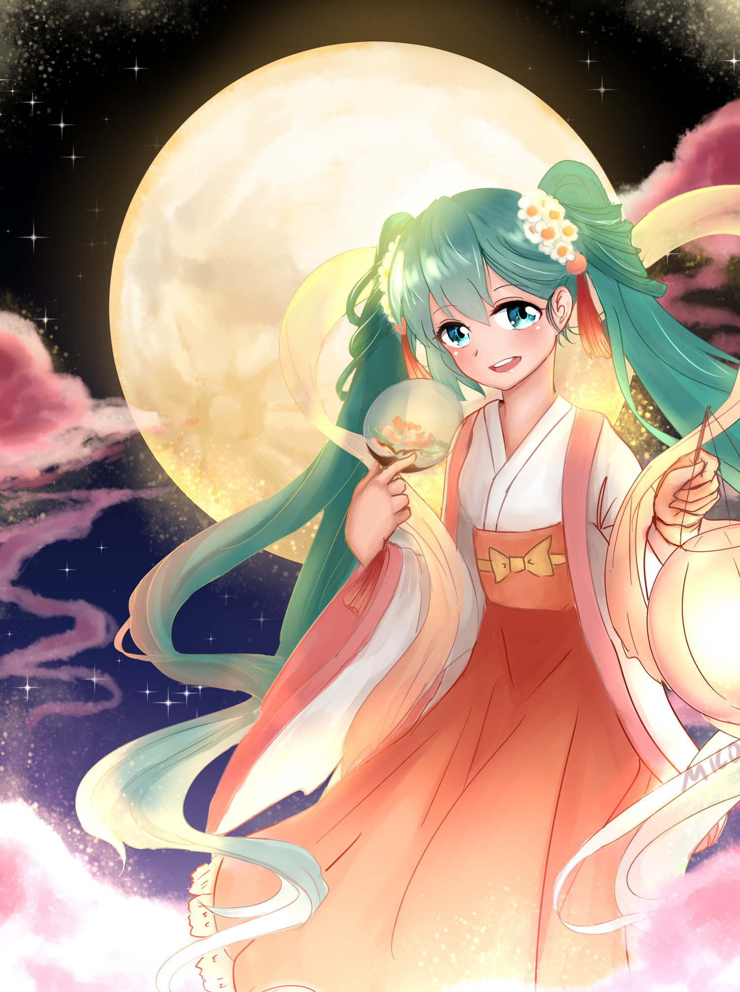 ArtStation - Miku: Harvest Moon Ver.