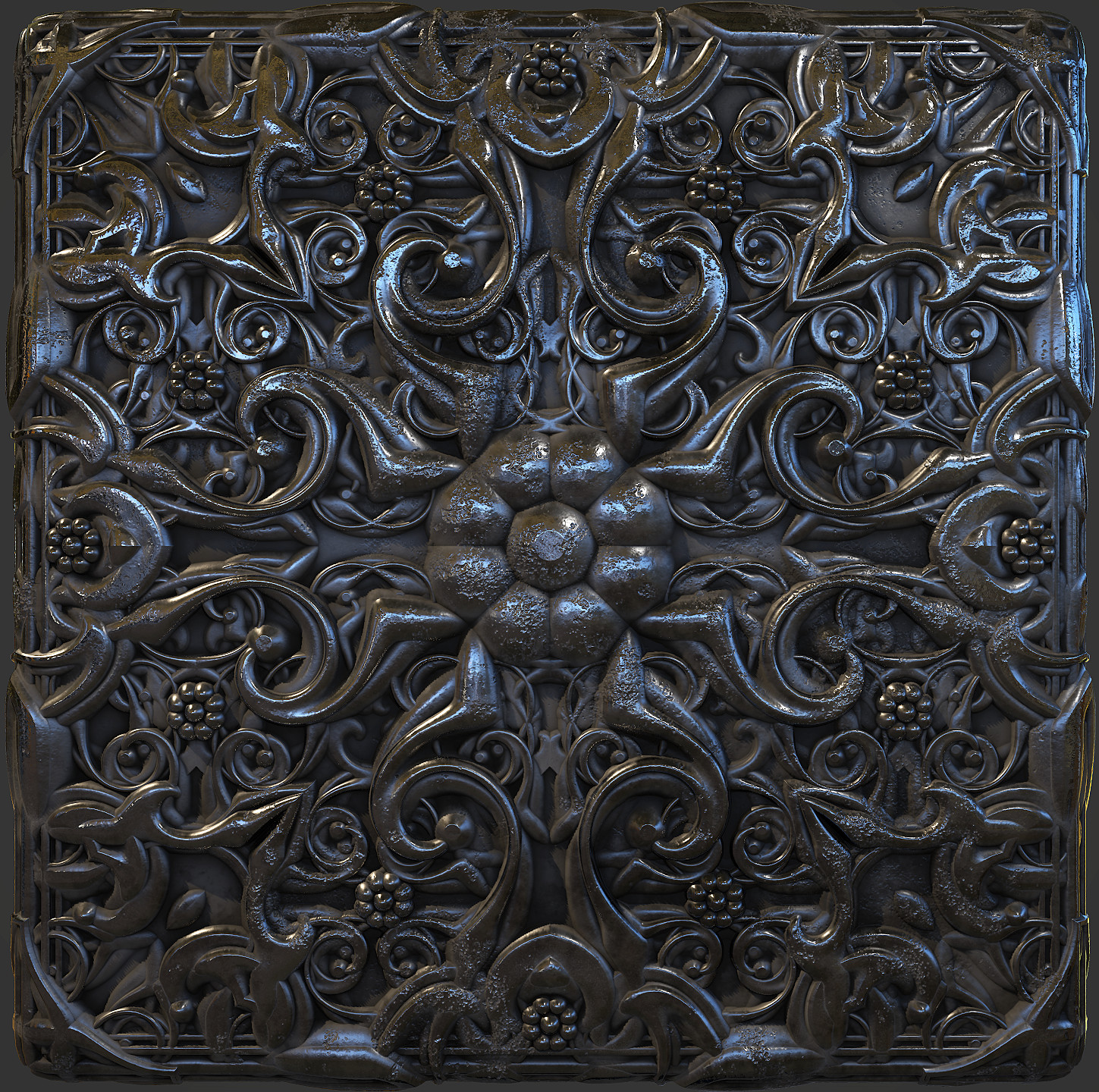 ArtStation - Substance Designer Massive Iron Pattern