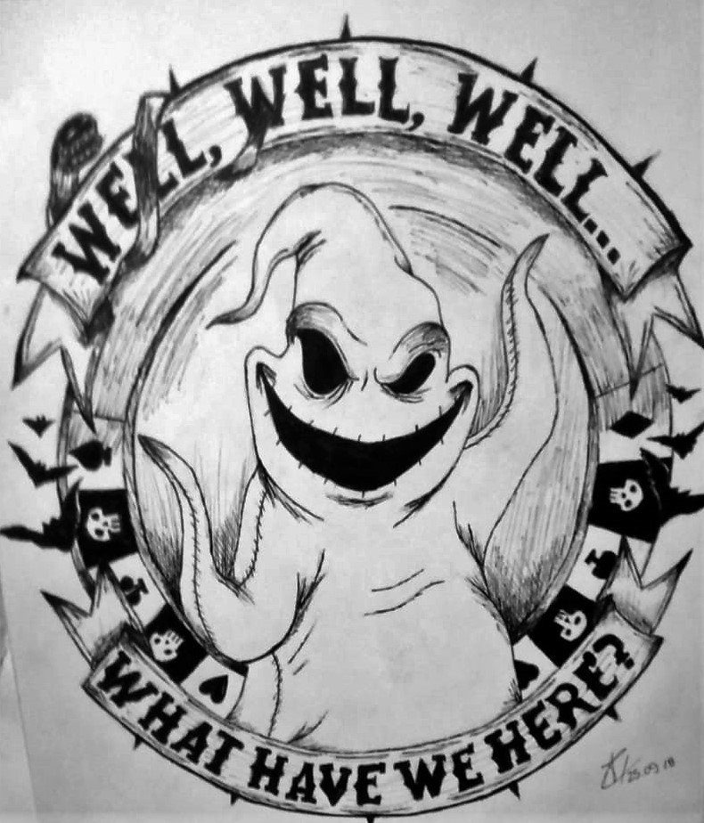 Oogie Boogie Drawing