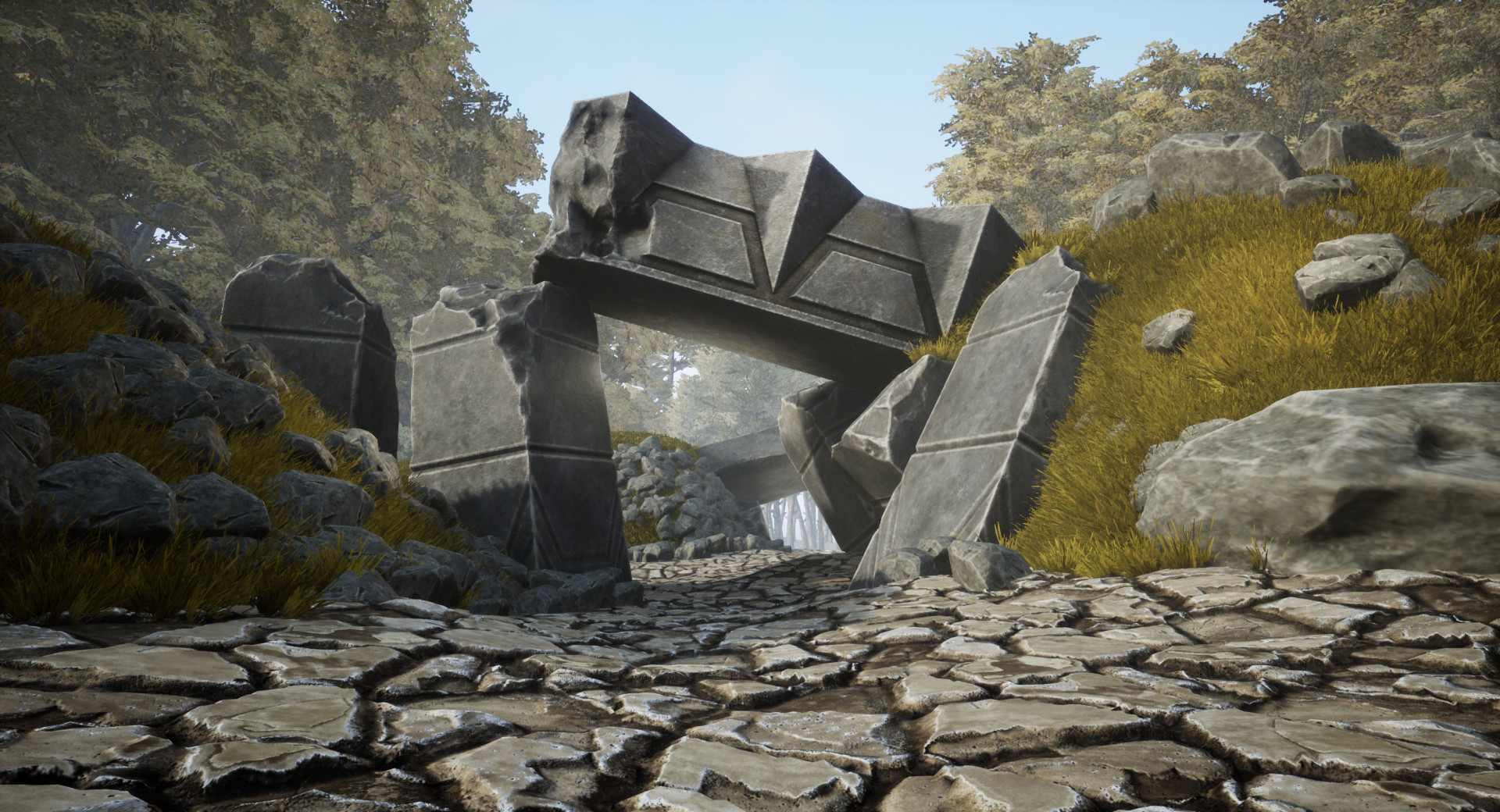 ArtStation - Ruins Path