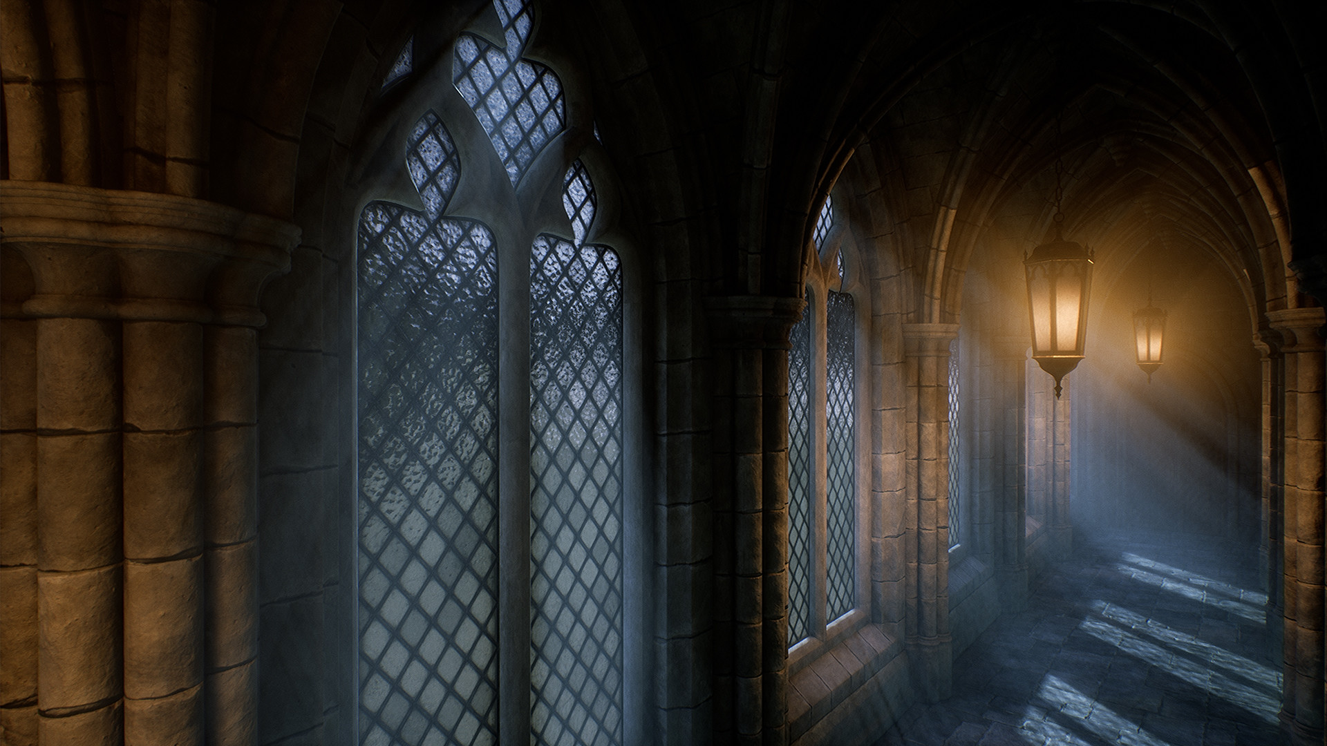 Sergey Isaev - Gothic Corridor (UE4)
