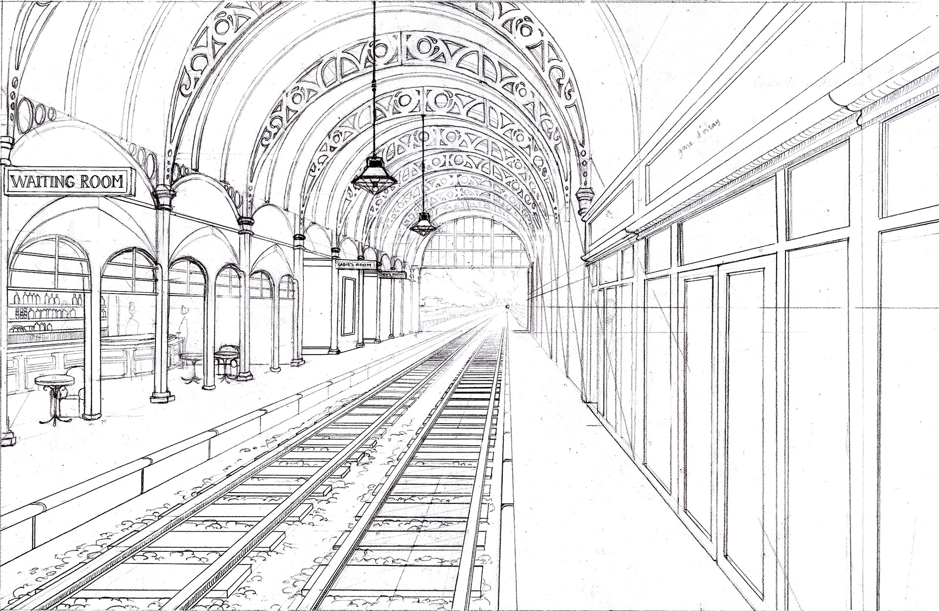 ArtStation - Gare Parisienne