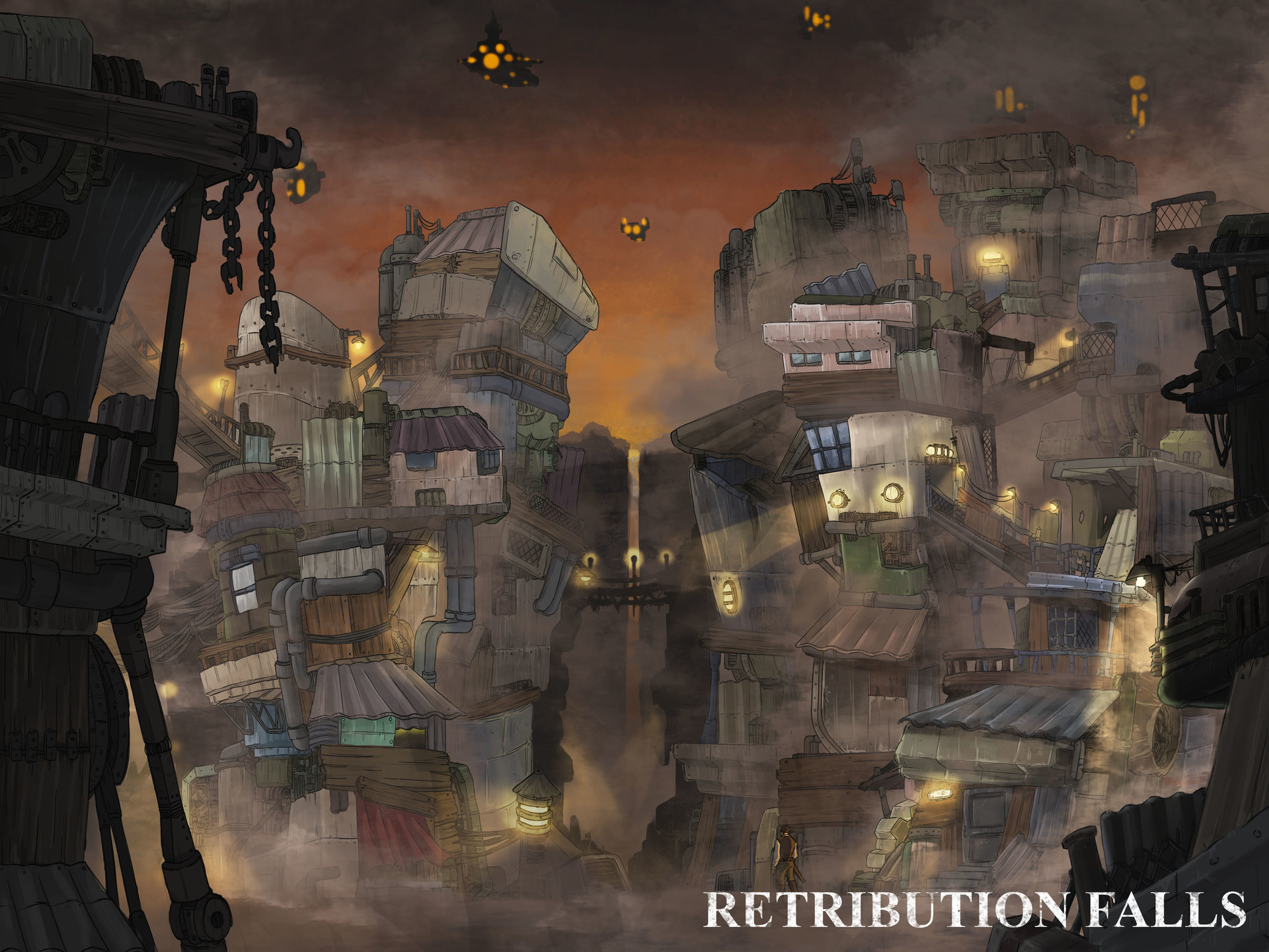 ArtStation - Retribution Falls