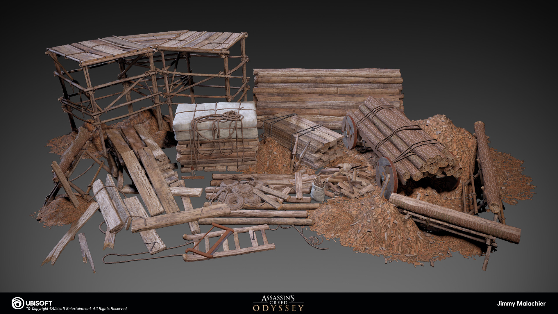 Jimmy Malachier - Assassins Creed Odyssey - Props - Construction