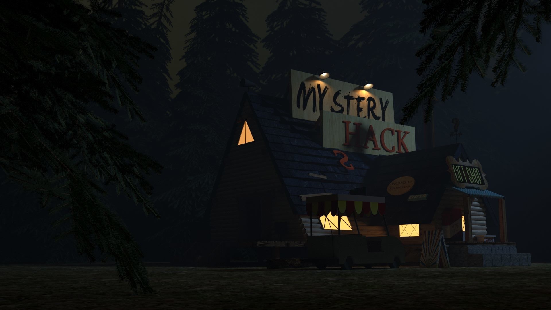 ArtStation - Mystery Shack