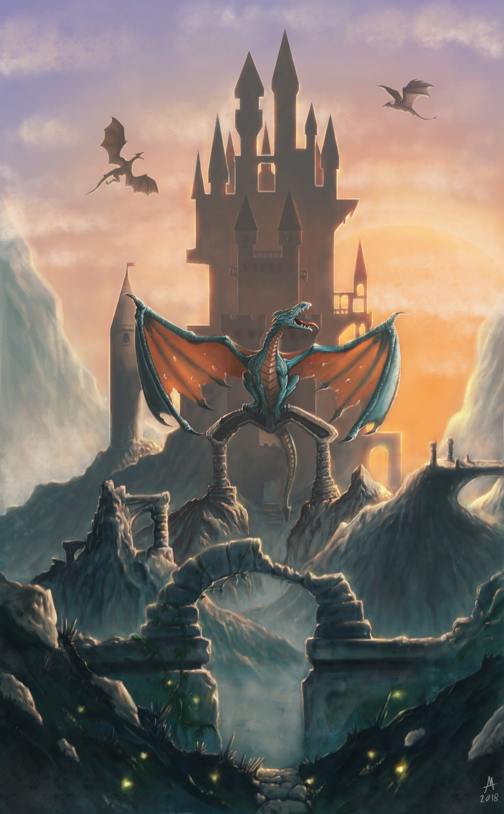 Milos Krstic - Blue Dragon