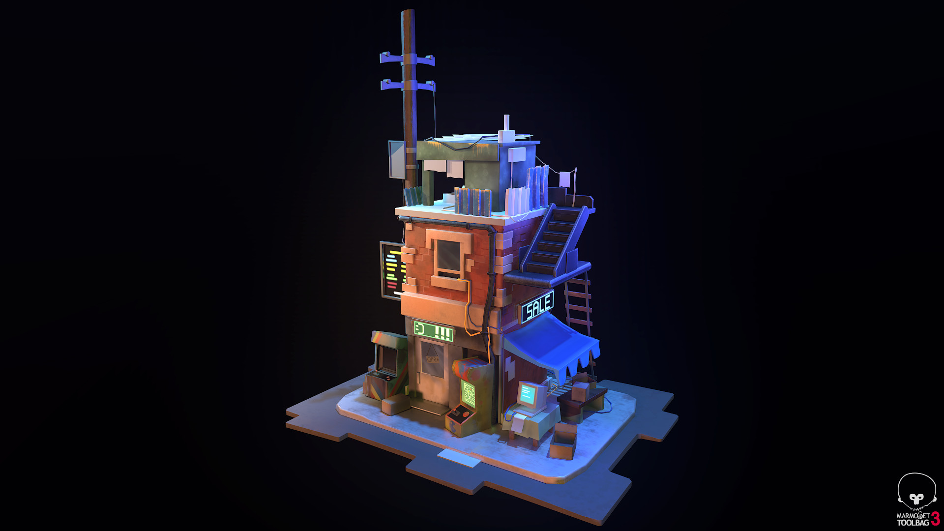 ArtStation - Old PC store