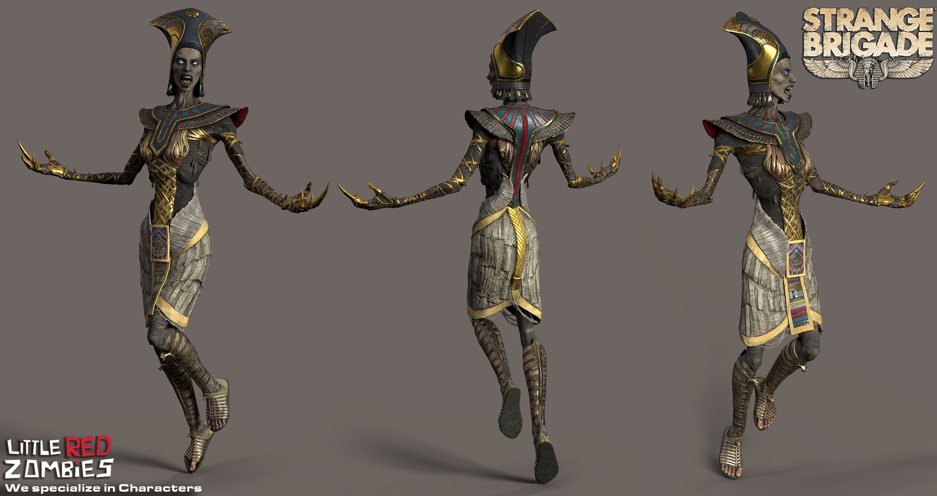 LITTLE RED ZOMBIES - Strange Brigade - Seteki