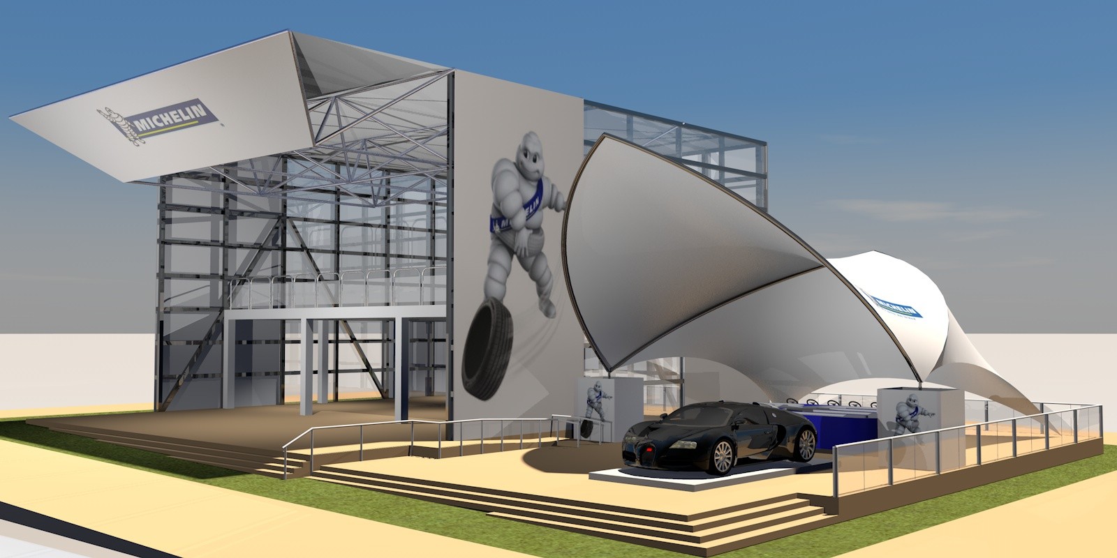 Mark Morgan - Michelin Stand @ Goodwood Festival of Speed