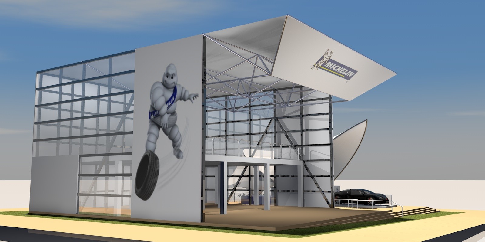 Mark Morgan - Michelin Stand @ Goodwood Festival of Speed