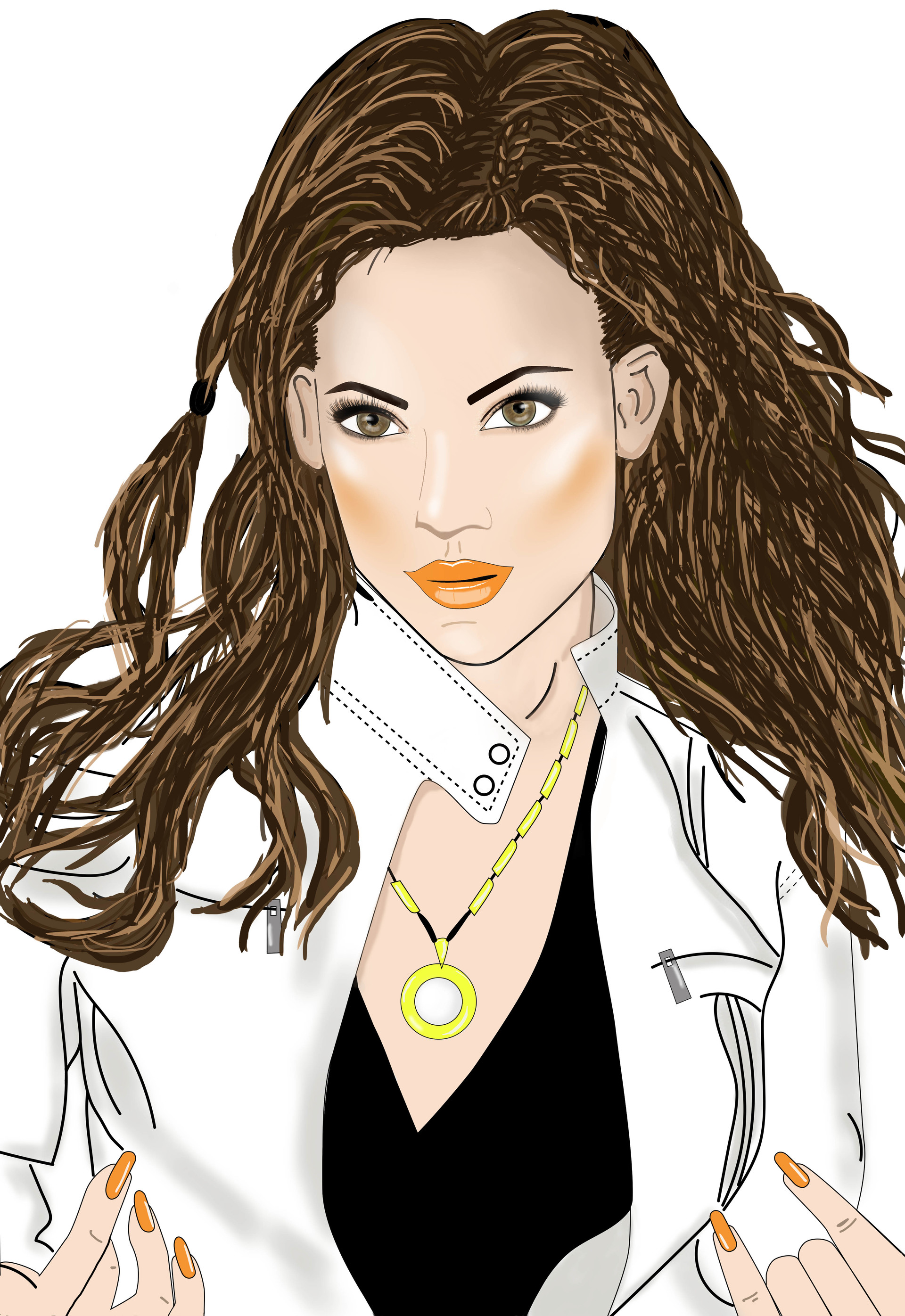 ArtStation - JLo portrait