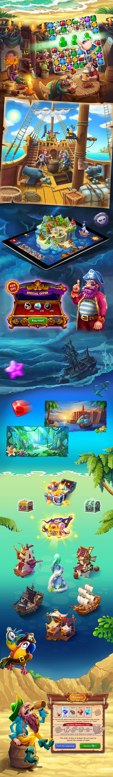 G5 Games - Pirates & Pearls®: A Treasure Matching Puzzle