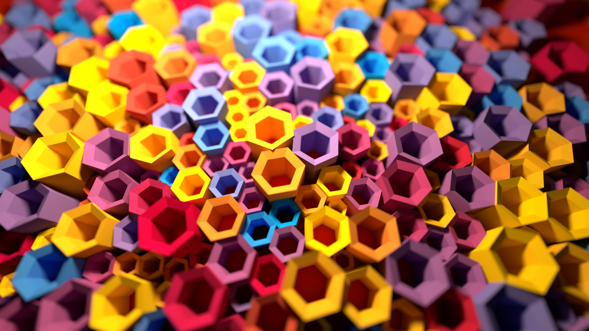 ArtStation - Hexagonal Cluster