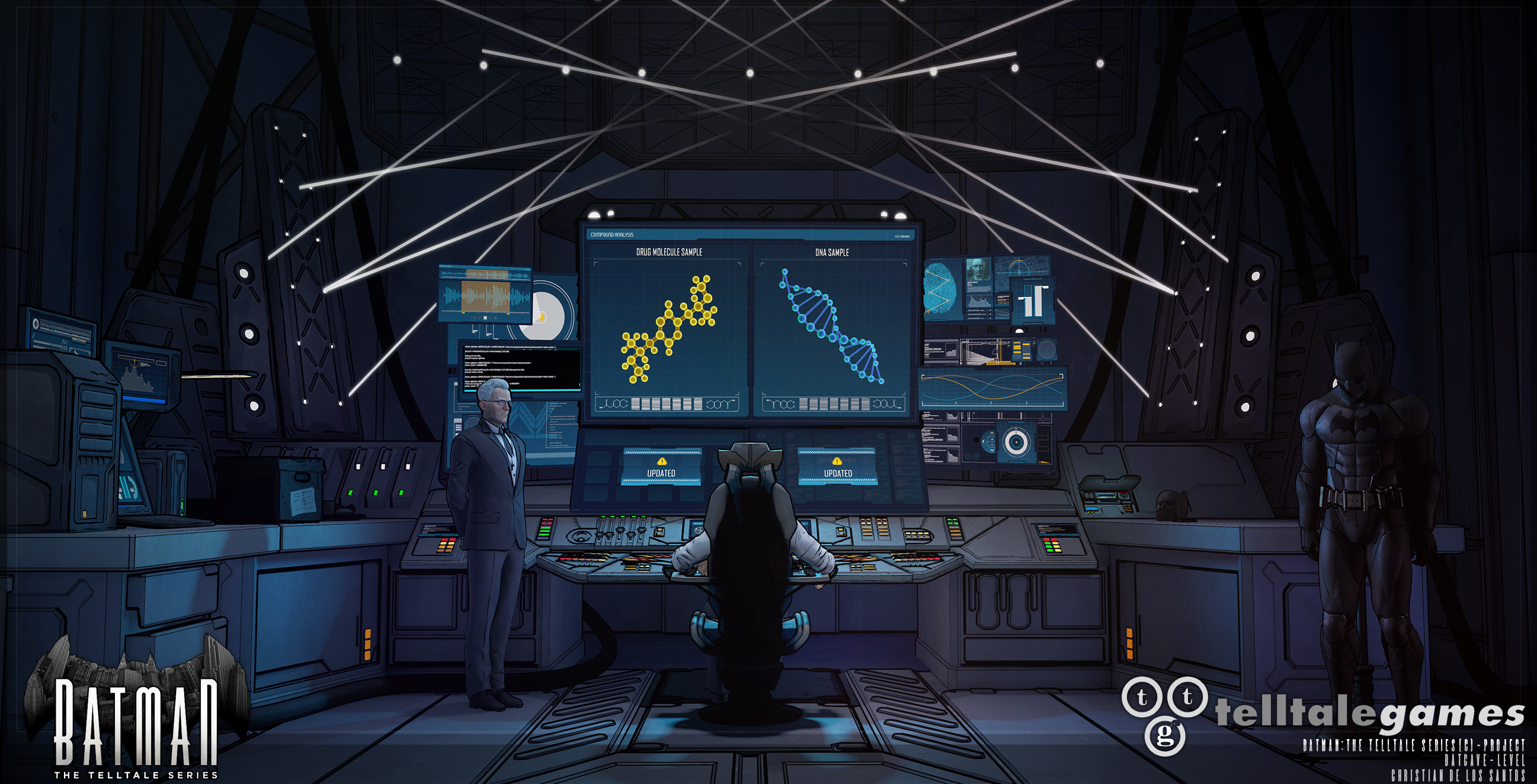 Christian de los Santos - Batman: The Telltale Series - Batcave