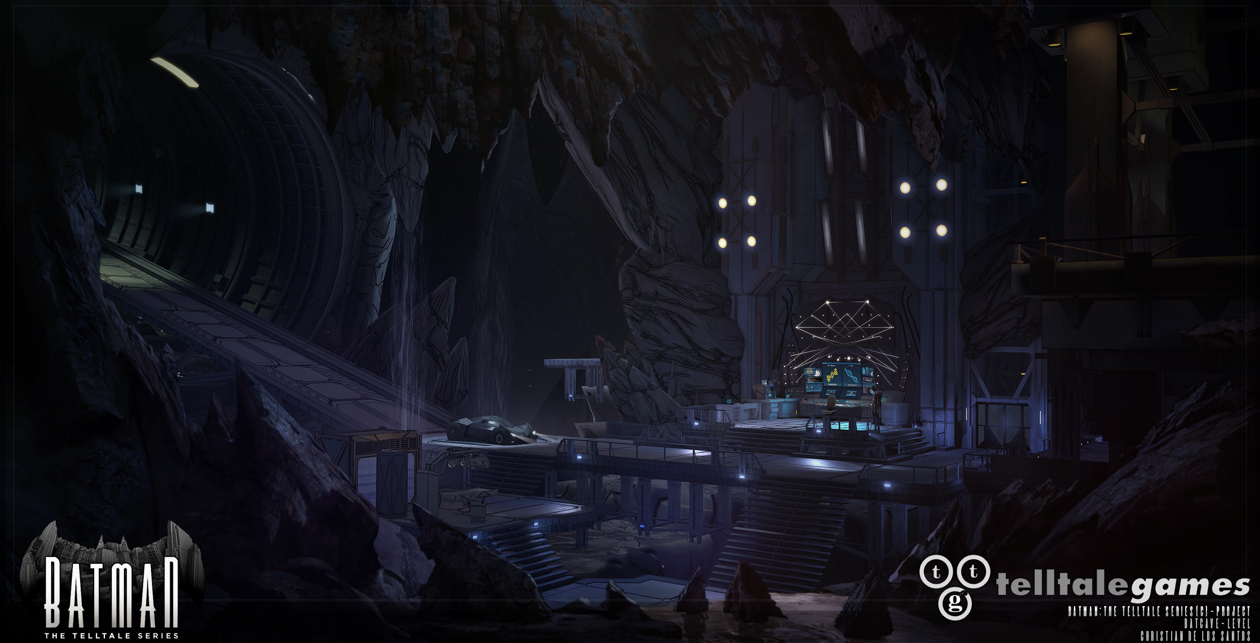 Christian de los Santos - Batman: The Telltale Series - Batcave