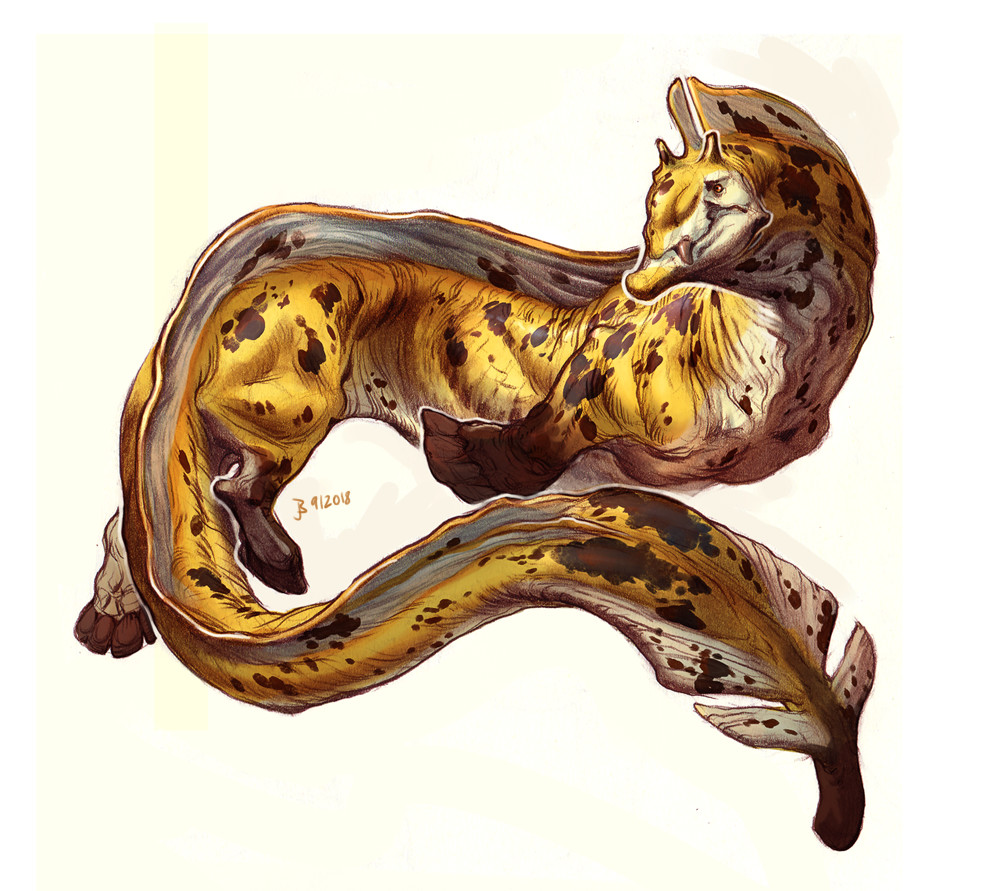 Janine Bertet - "Teuthis" - body doodle