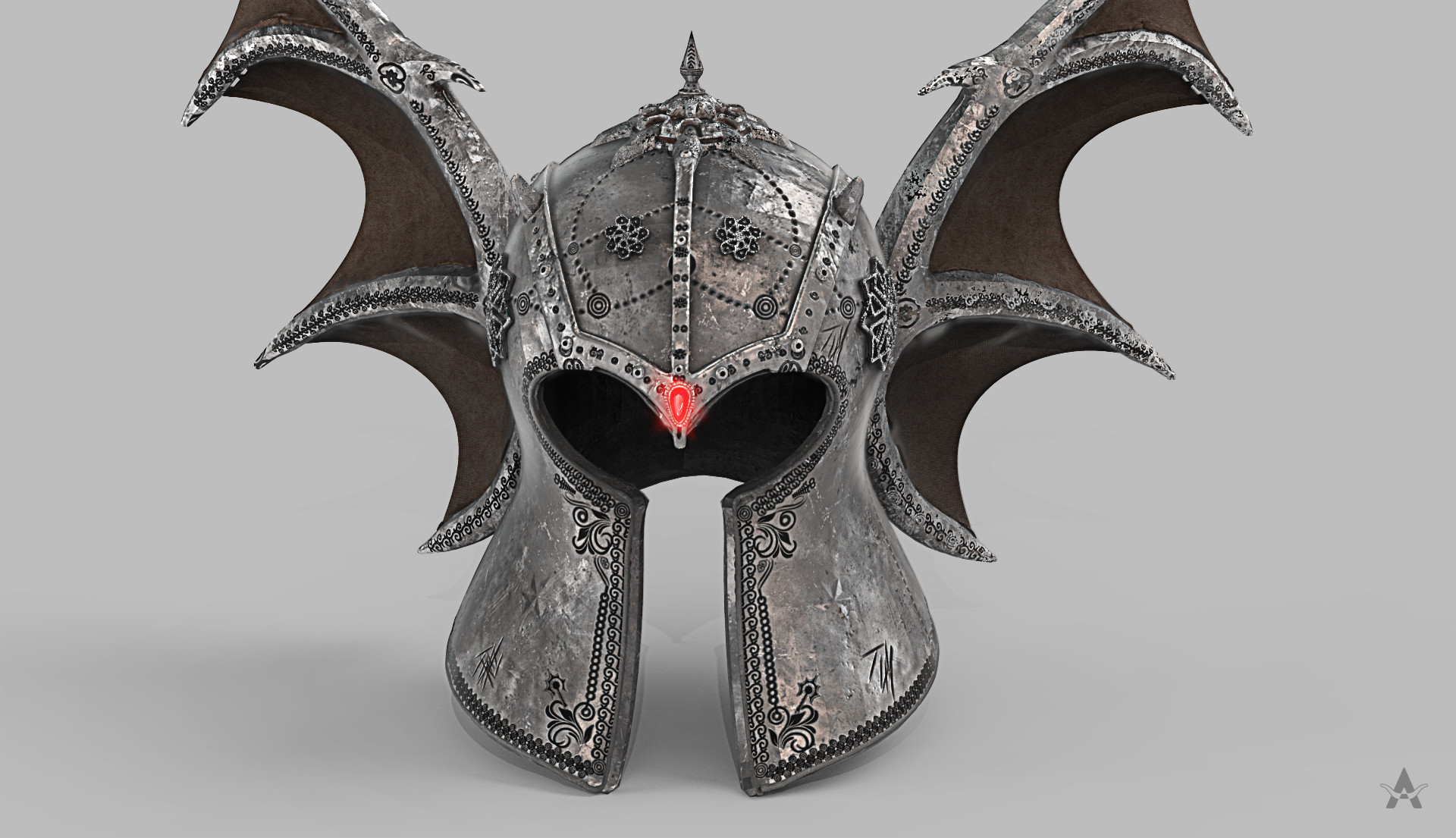 Mauricio Toro - Warduke helmet