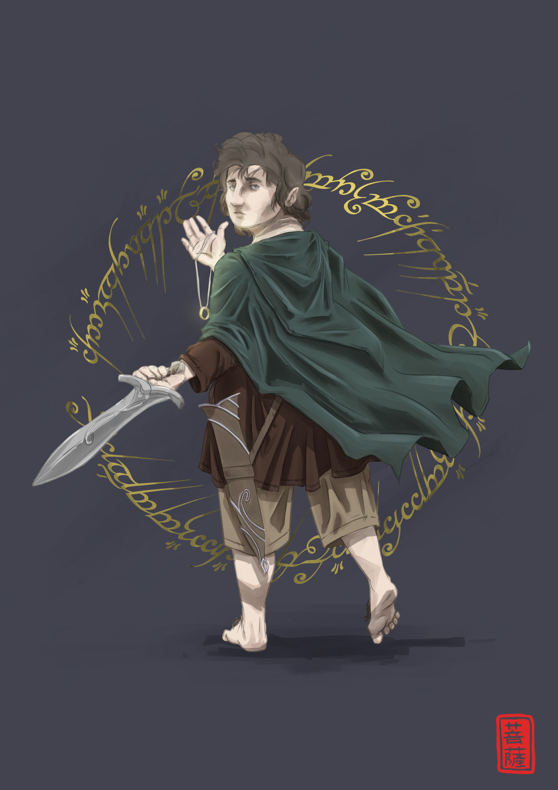 ArtStation - Frodo Baggins