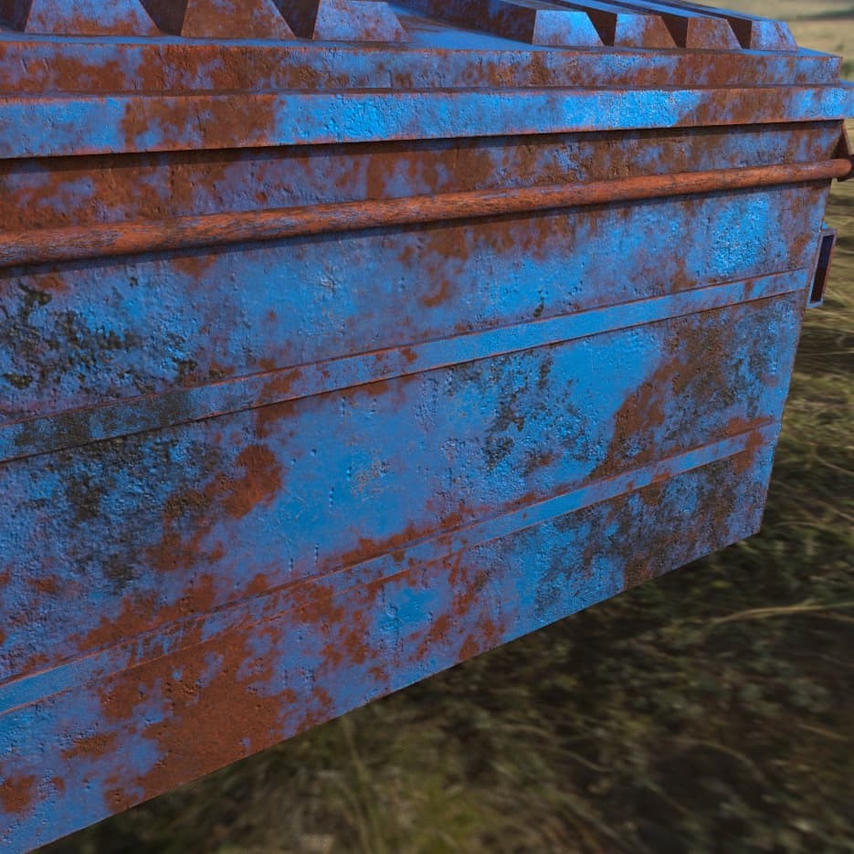 ArtStation - Old dustbin