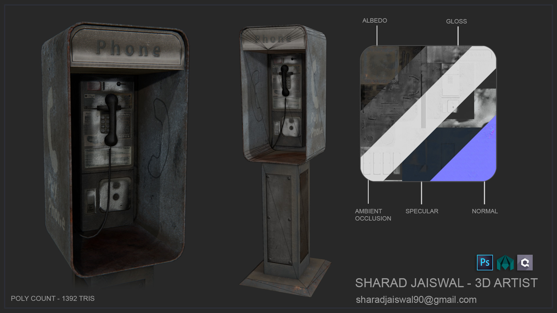 ArtStation - Pay Phone