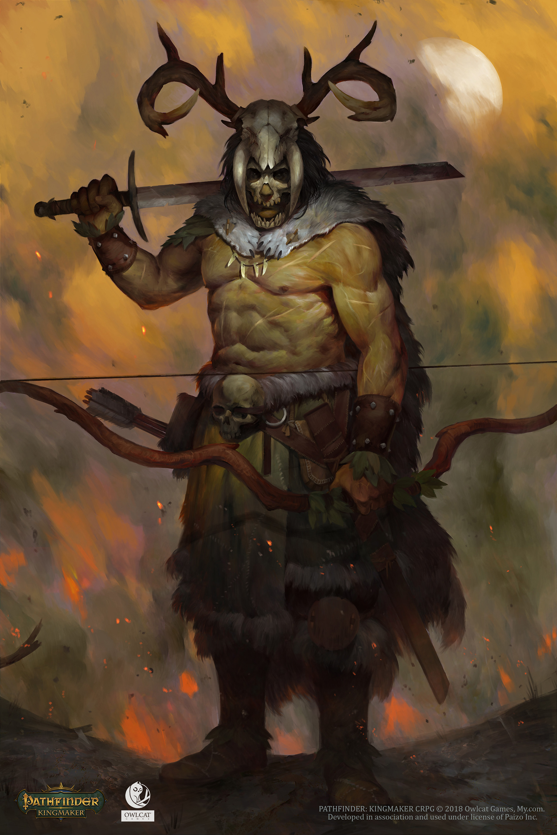 ArtStation - Pathfinder:Kingmaker Stag Lord