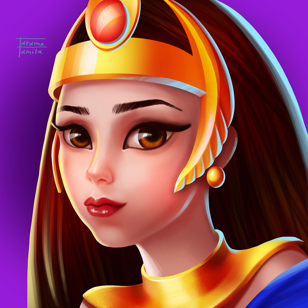 ArtStation - Egyptian princess