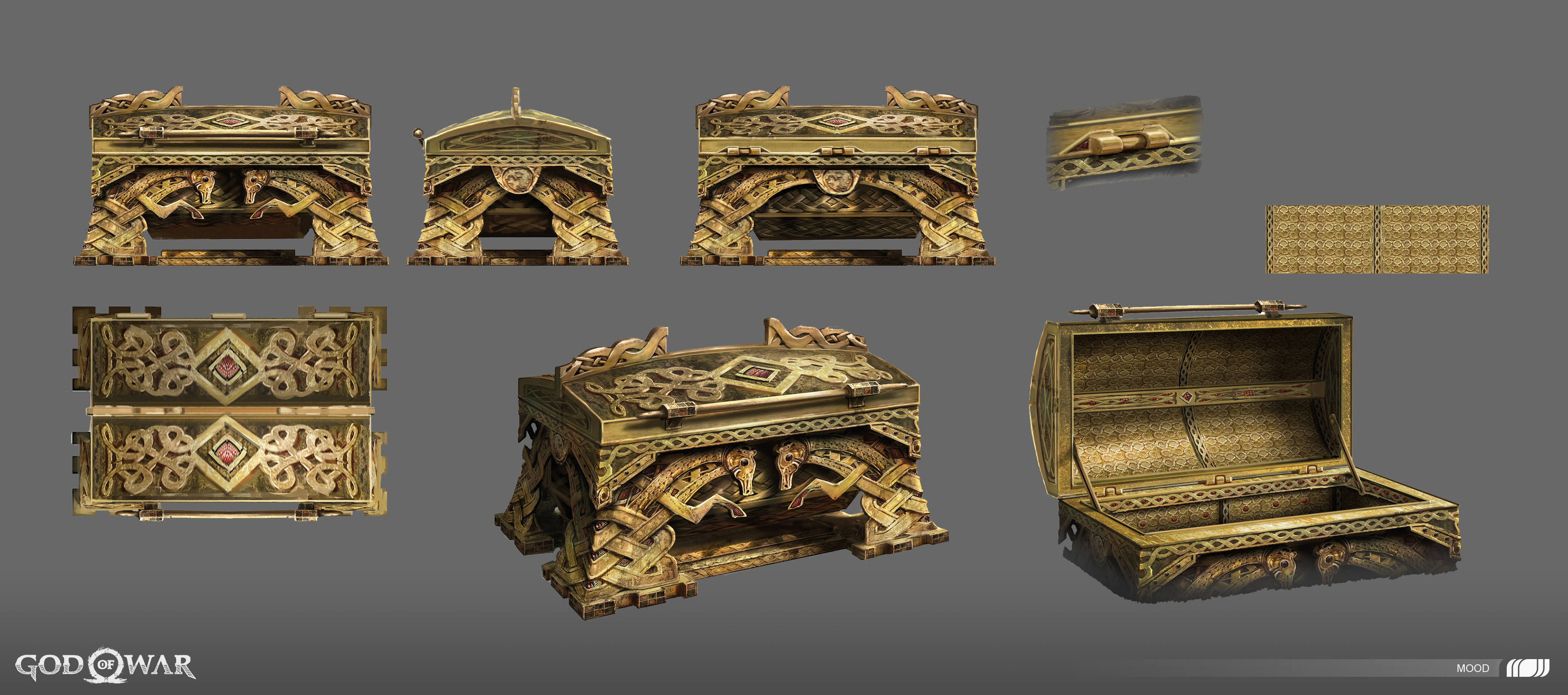 MOOD Visuals - God of War - Prop design