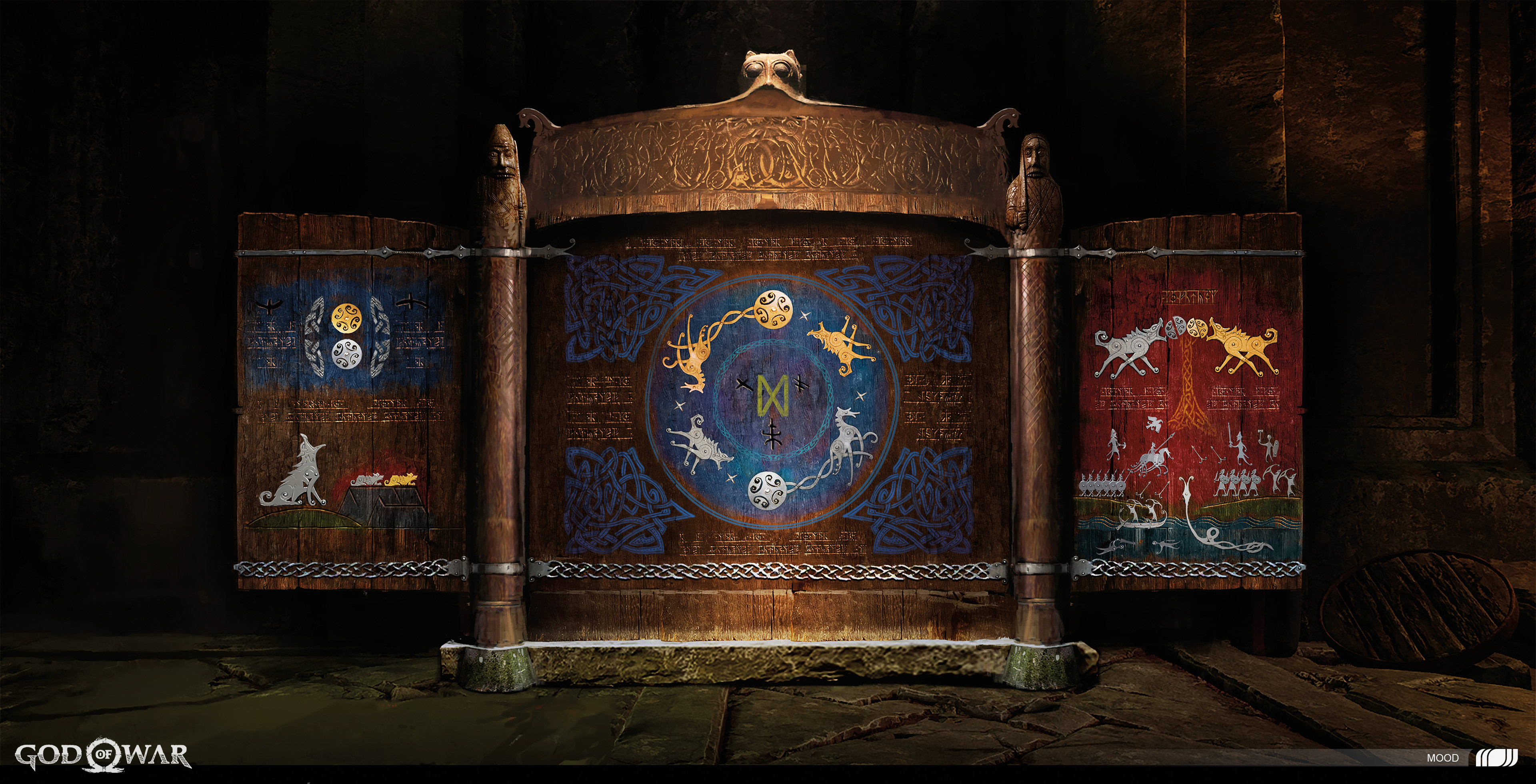 MOOD Visuals - God of War - Prop design