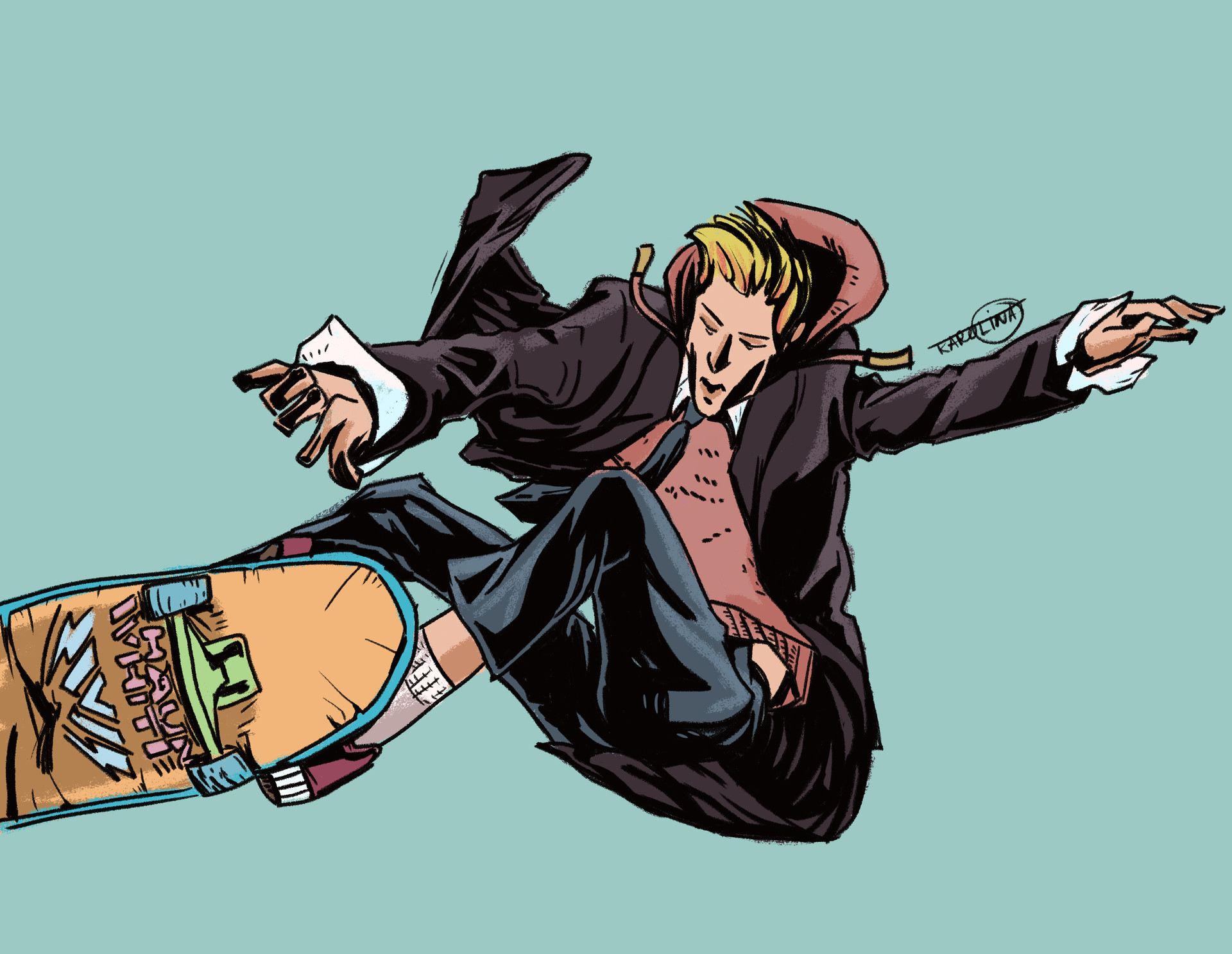 ArtStation - old school art