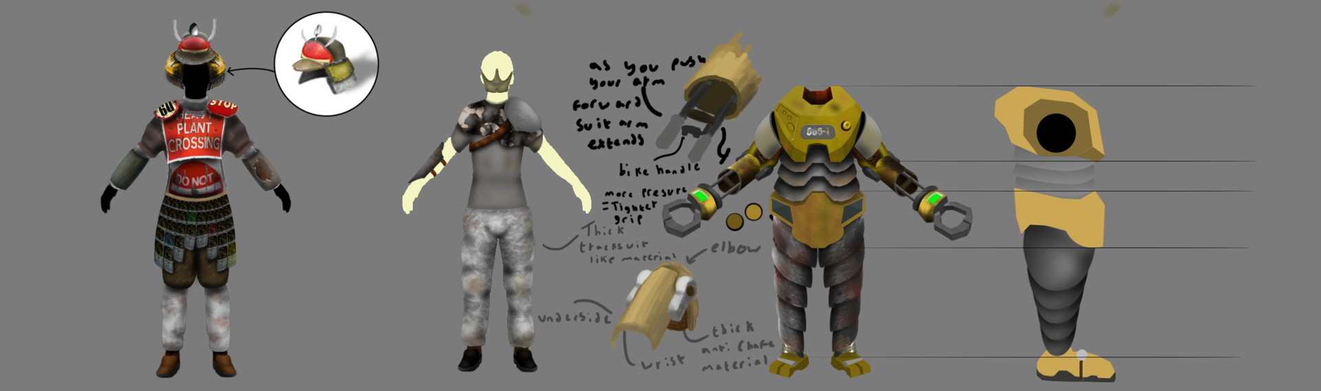 ArtStation - Fallout style armour concepts