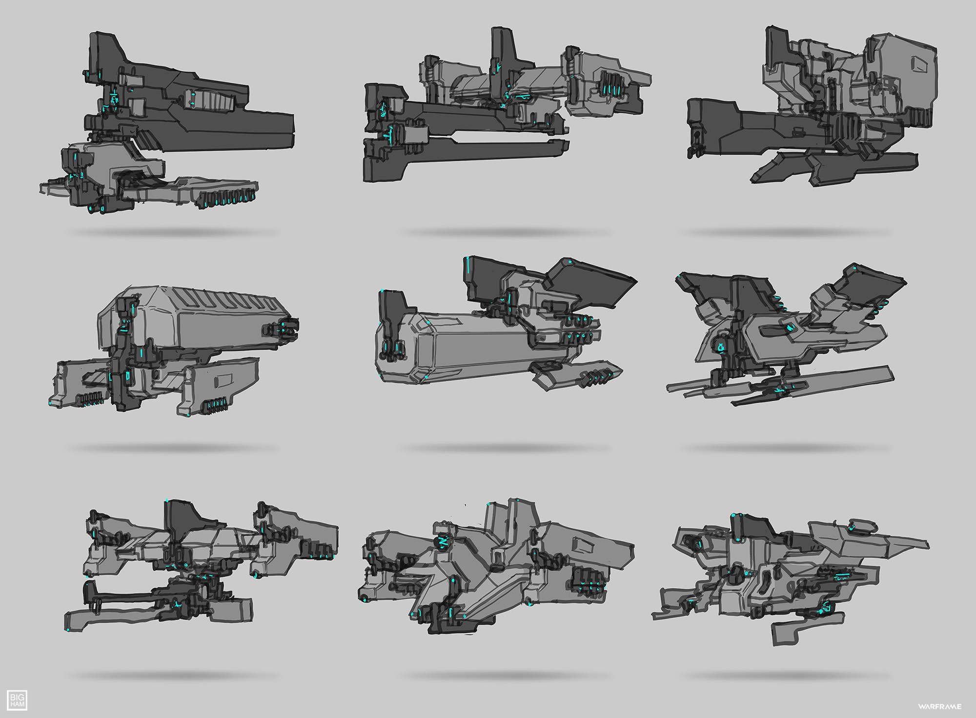 Sean Bigham - Warframe: Corpus Fighter