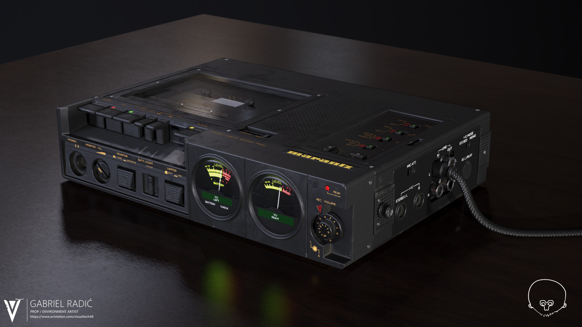 Gabriel Radić - Marantz PMD-430